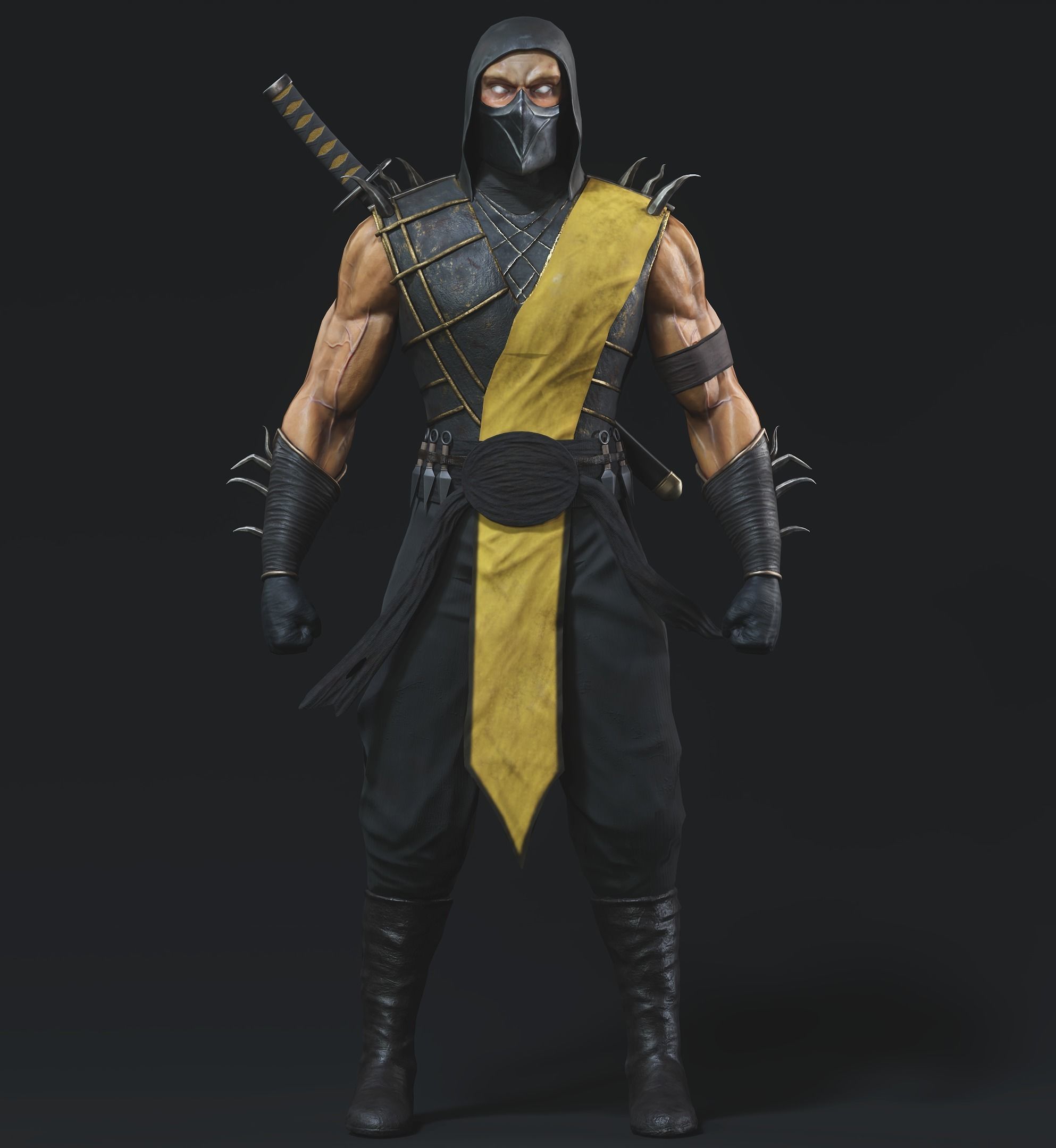 3D model Scorpion Realistic Model Low Poly model VR / AR / low-poly ...
