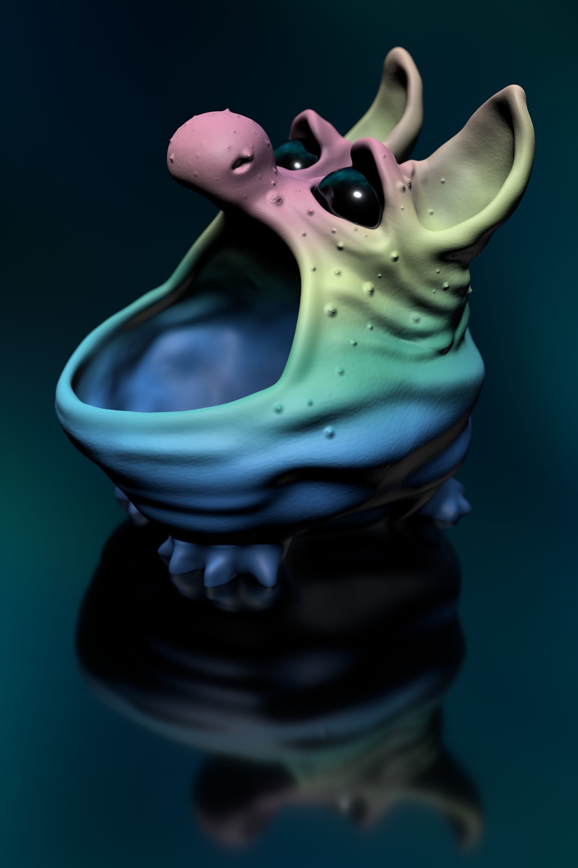 Bluffy - Chubby STL 3D Print Model High-Polygon 3D model 3D printable ...