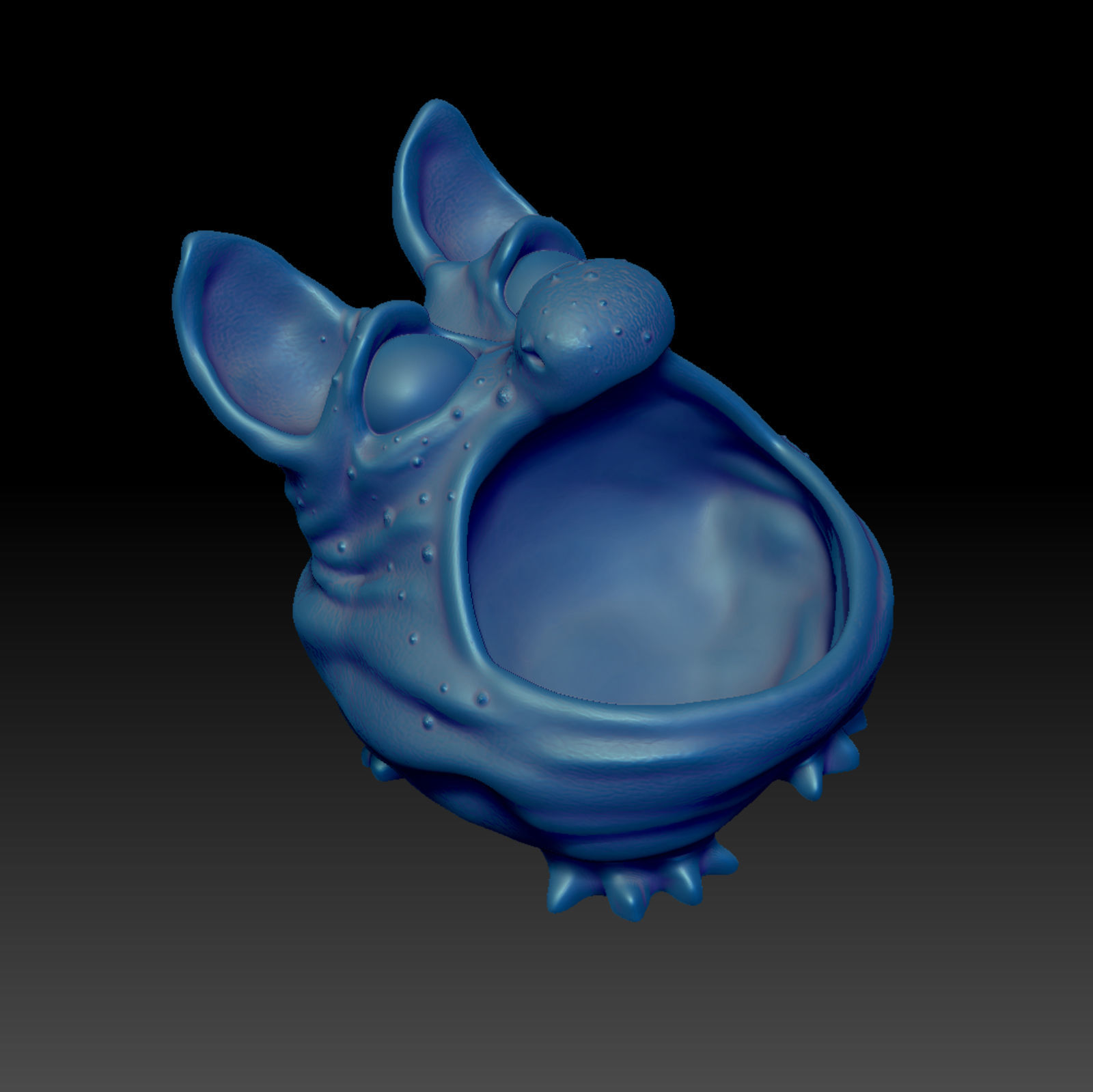 Bluffy - Chubby STL 3D Print Model High-Polygon 3D model 3D printable ...