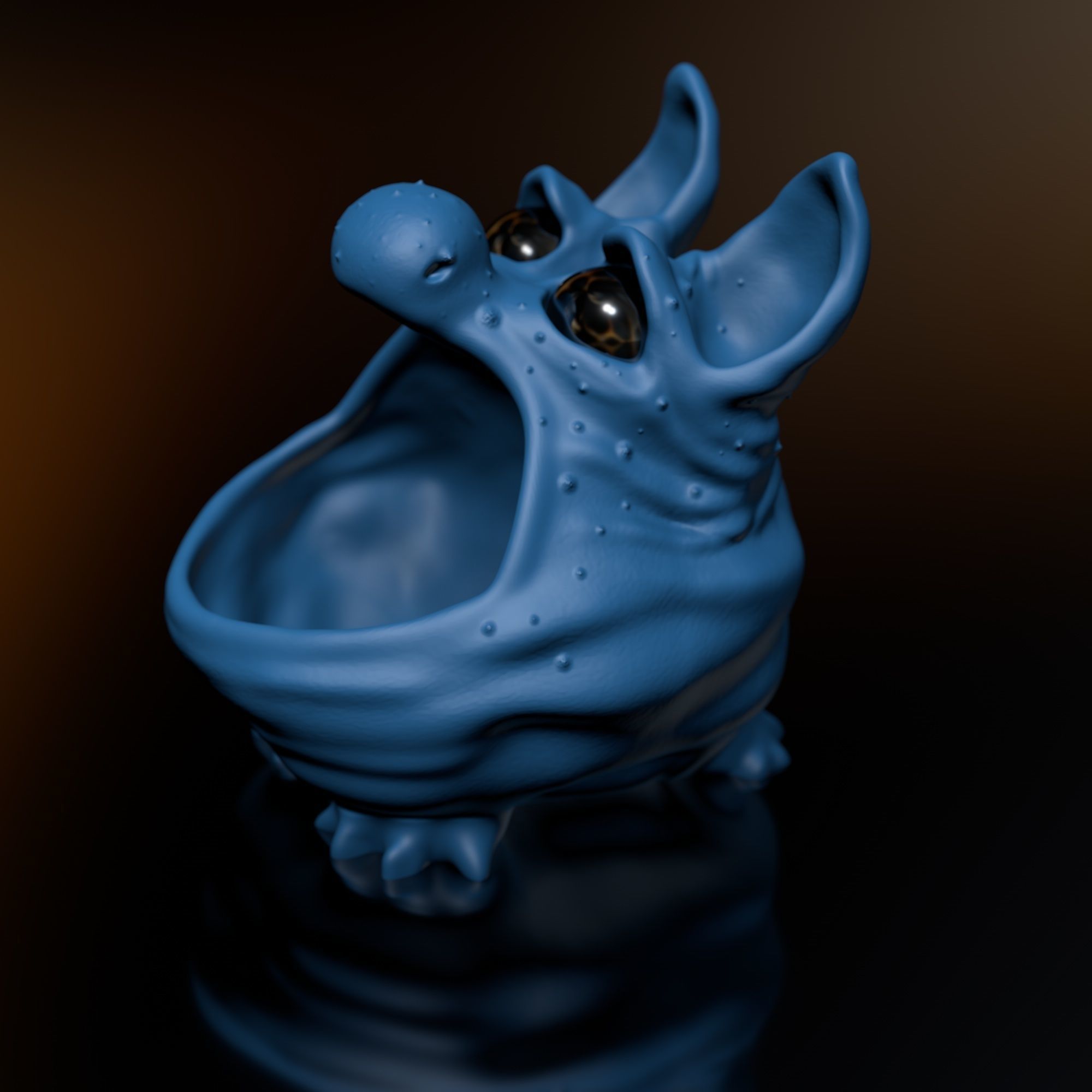 Bluffy - Chubby STL 3D Print Model High-Polygon 3D model 3D printable ...