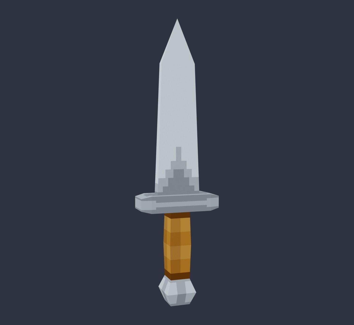 3D Pixel Swords free VR / AR / low-poly 3D model | CGTrader