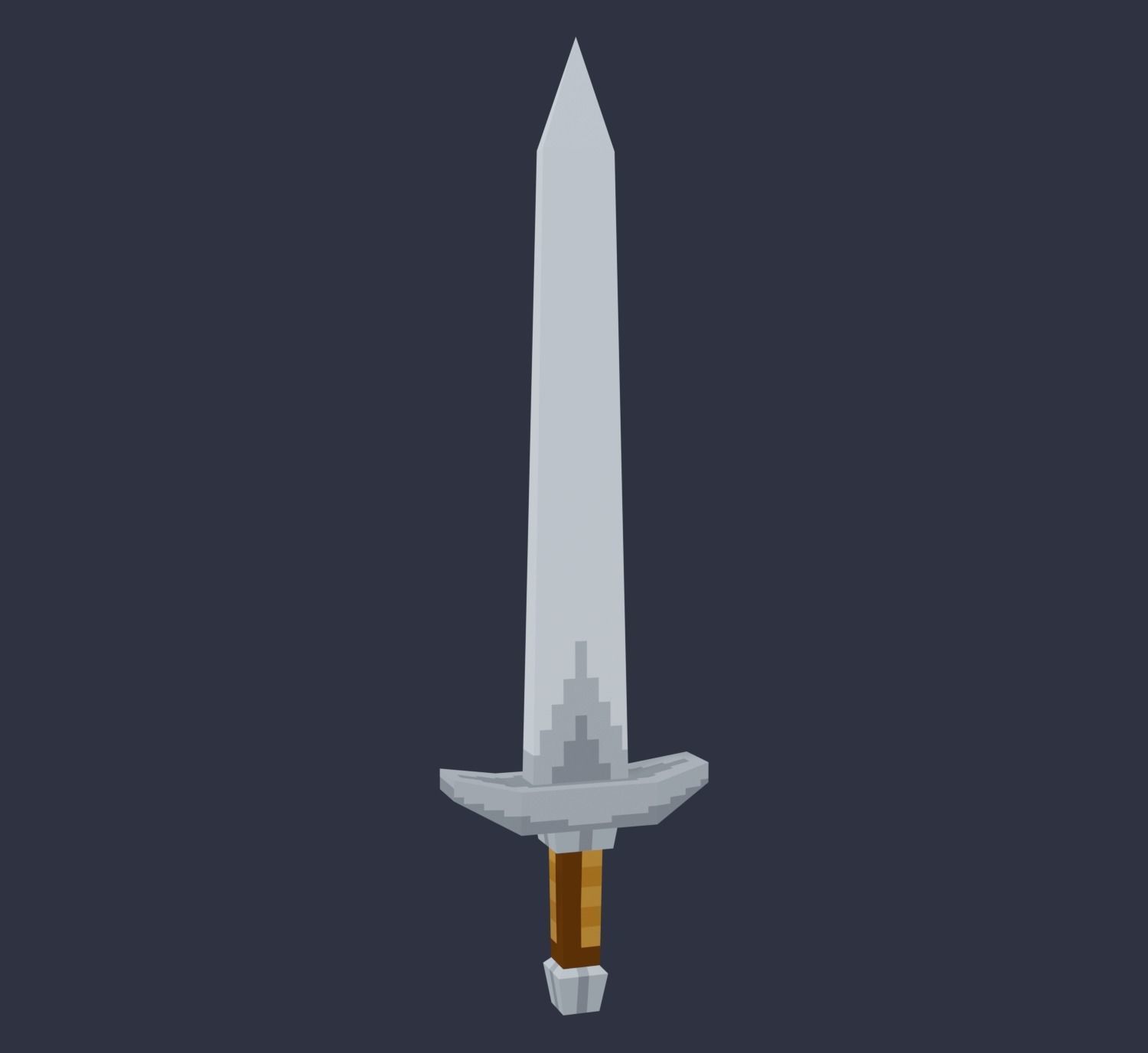 3D Pixel Swords free VR / AR / low-poly 3D model | CGTrader