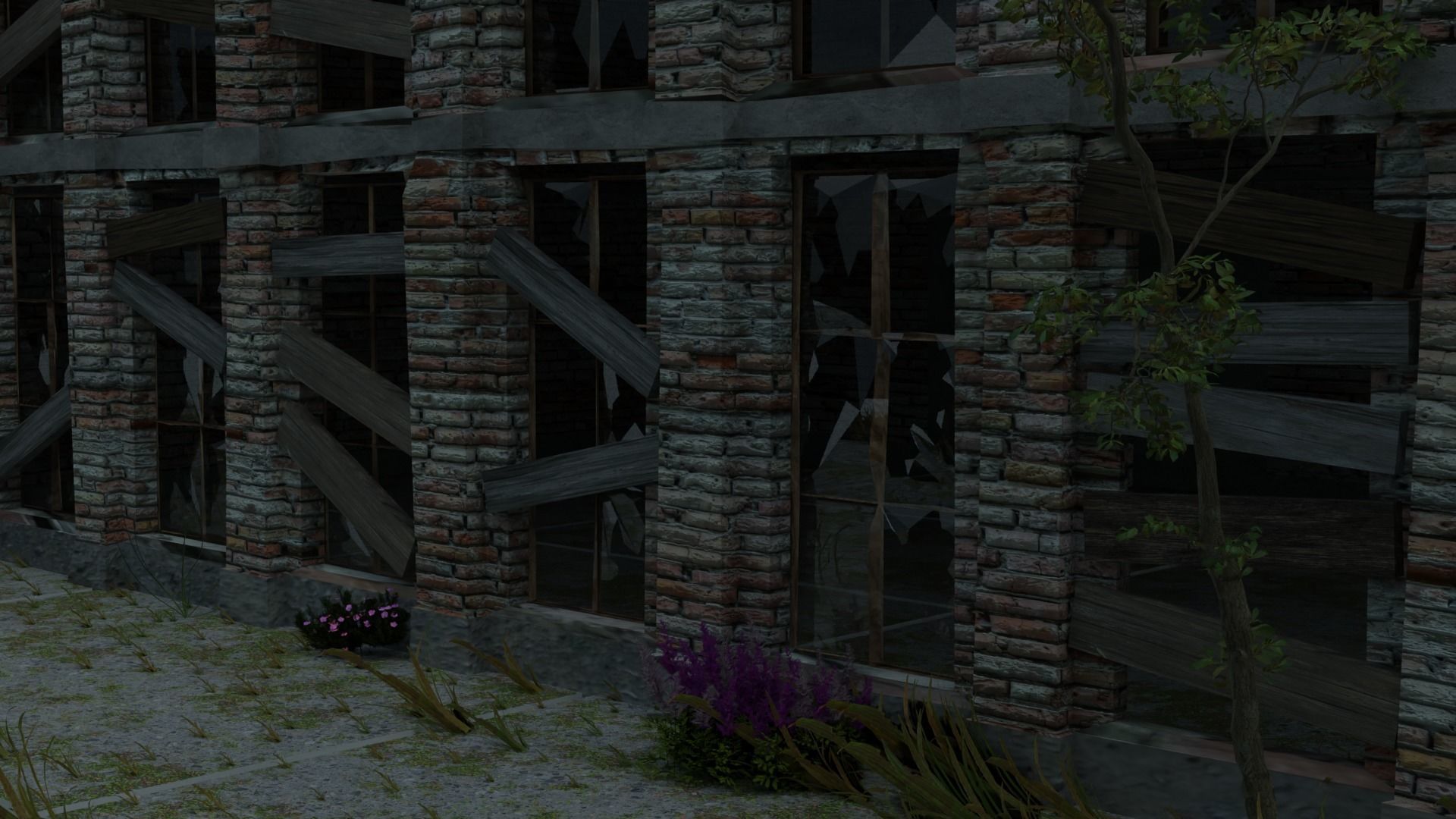 Abandoned warehouse 3d model 3D model | CGTrader