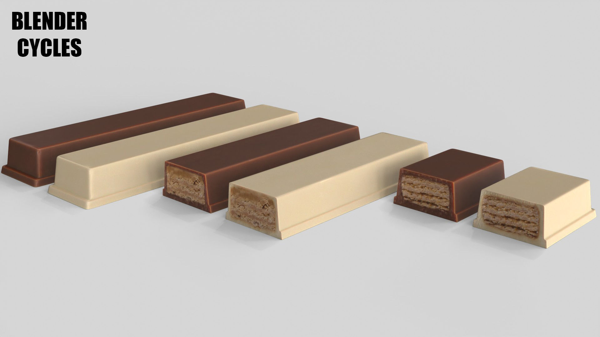 3D model Chocolate Bar VR / AR / low-poly | CGTrader