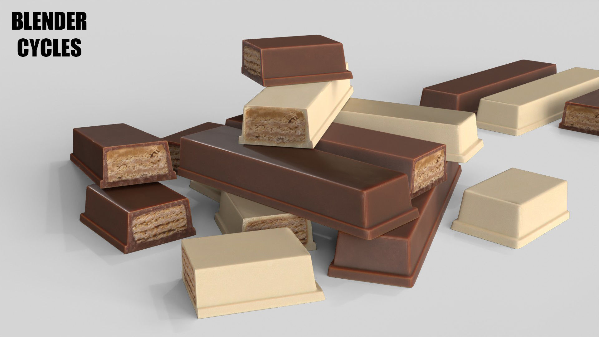 3D model Chocolate Bar VR / AR / low-poly | CGTrader