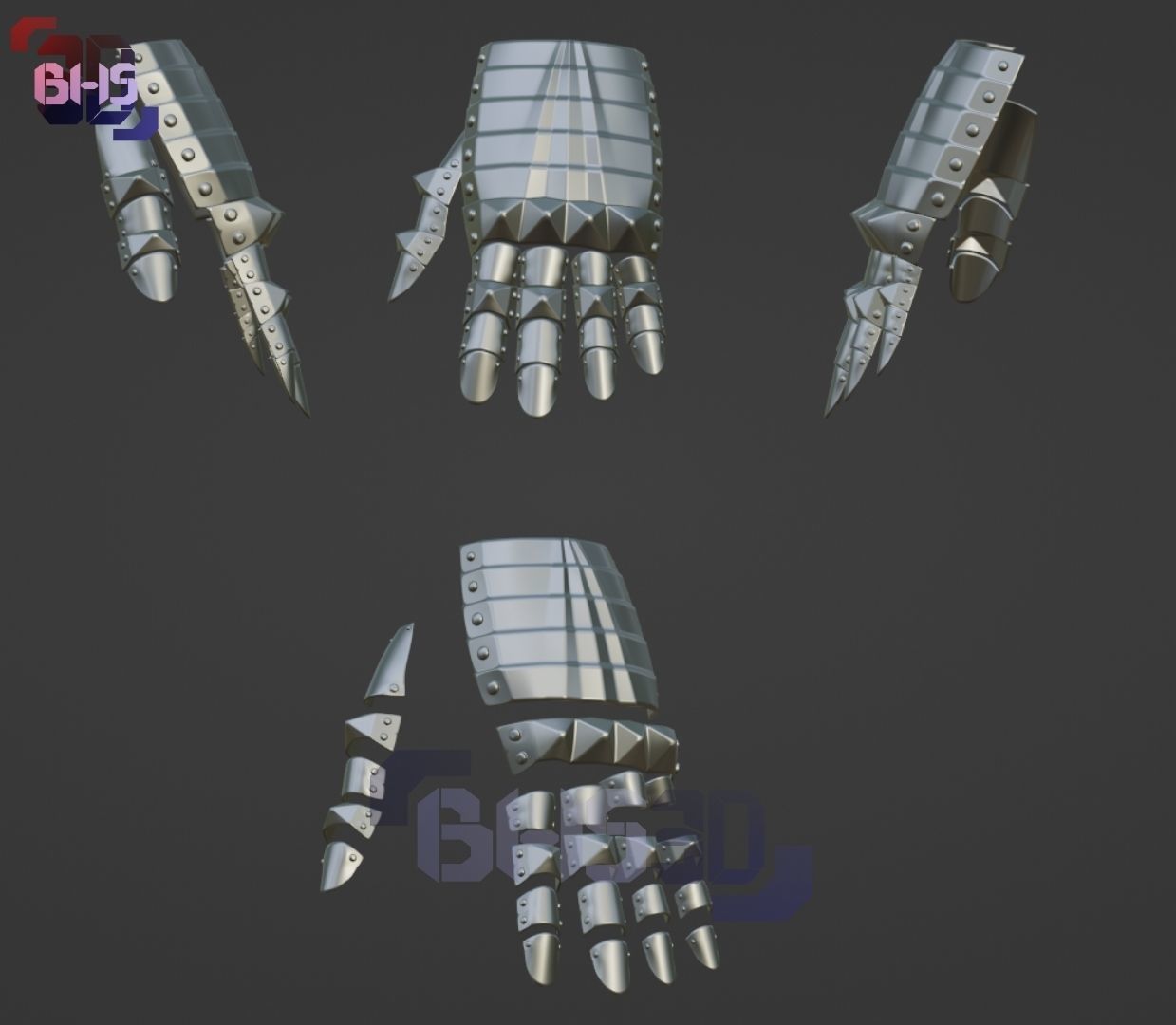 Griffith Reincarnation Armor 3D 3D model 3D printable | CGTrader