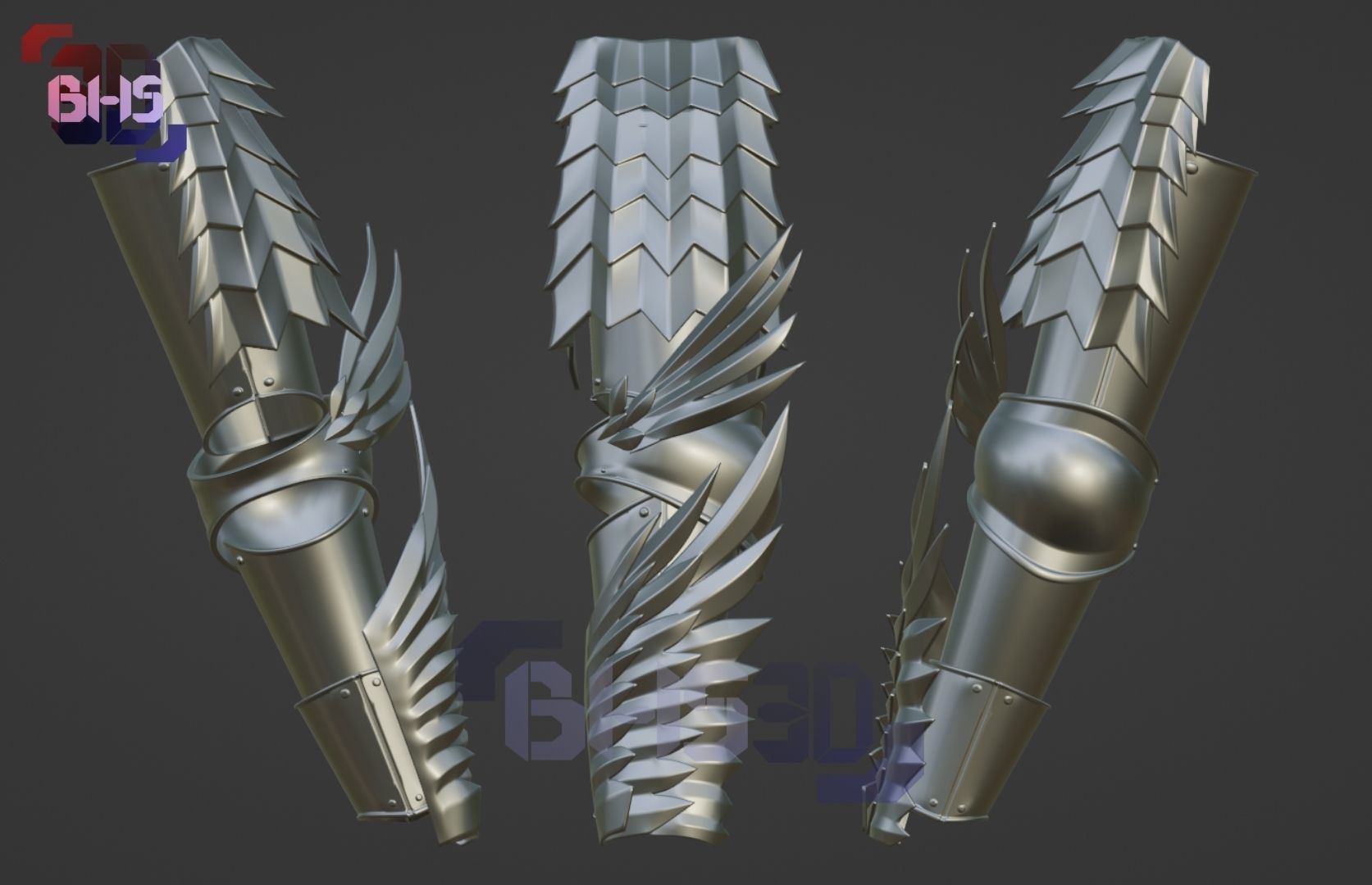 Griffith Reincarnation Armor 3D 3D model 3D printable | CGTrader