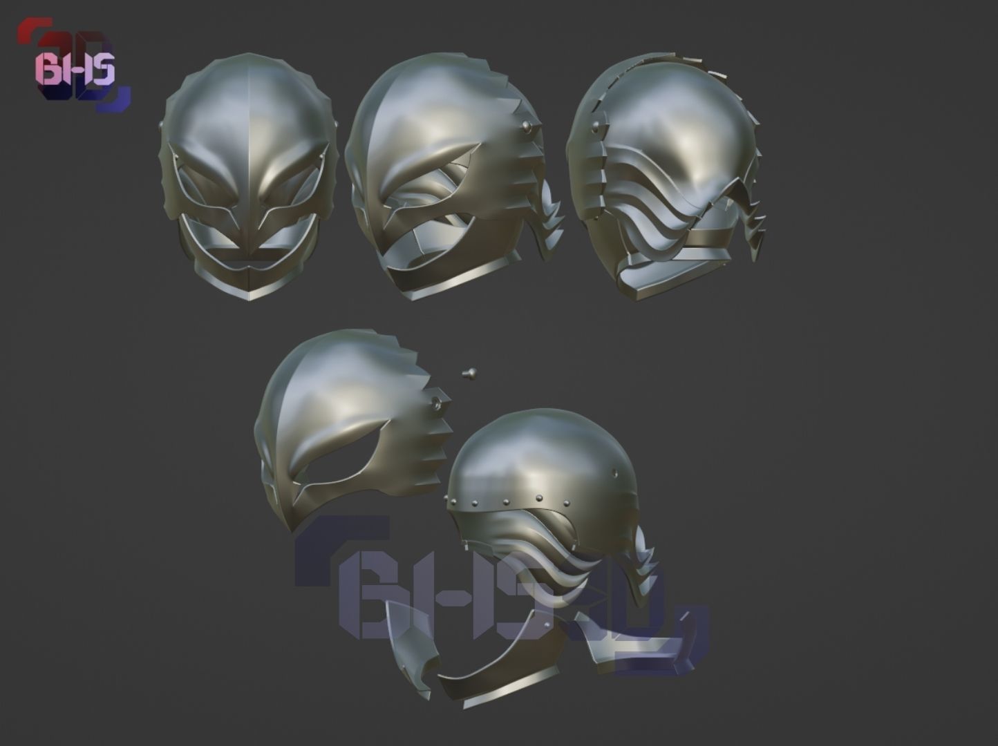 Griffith Reincarnation Armor 3D 3D model 3D printable | CGTrader