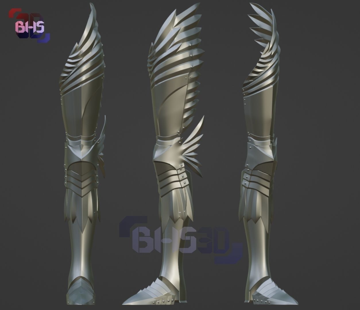 Griffith Reincarnation Armor 3D 3D model 3D printable | CGTrader