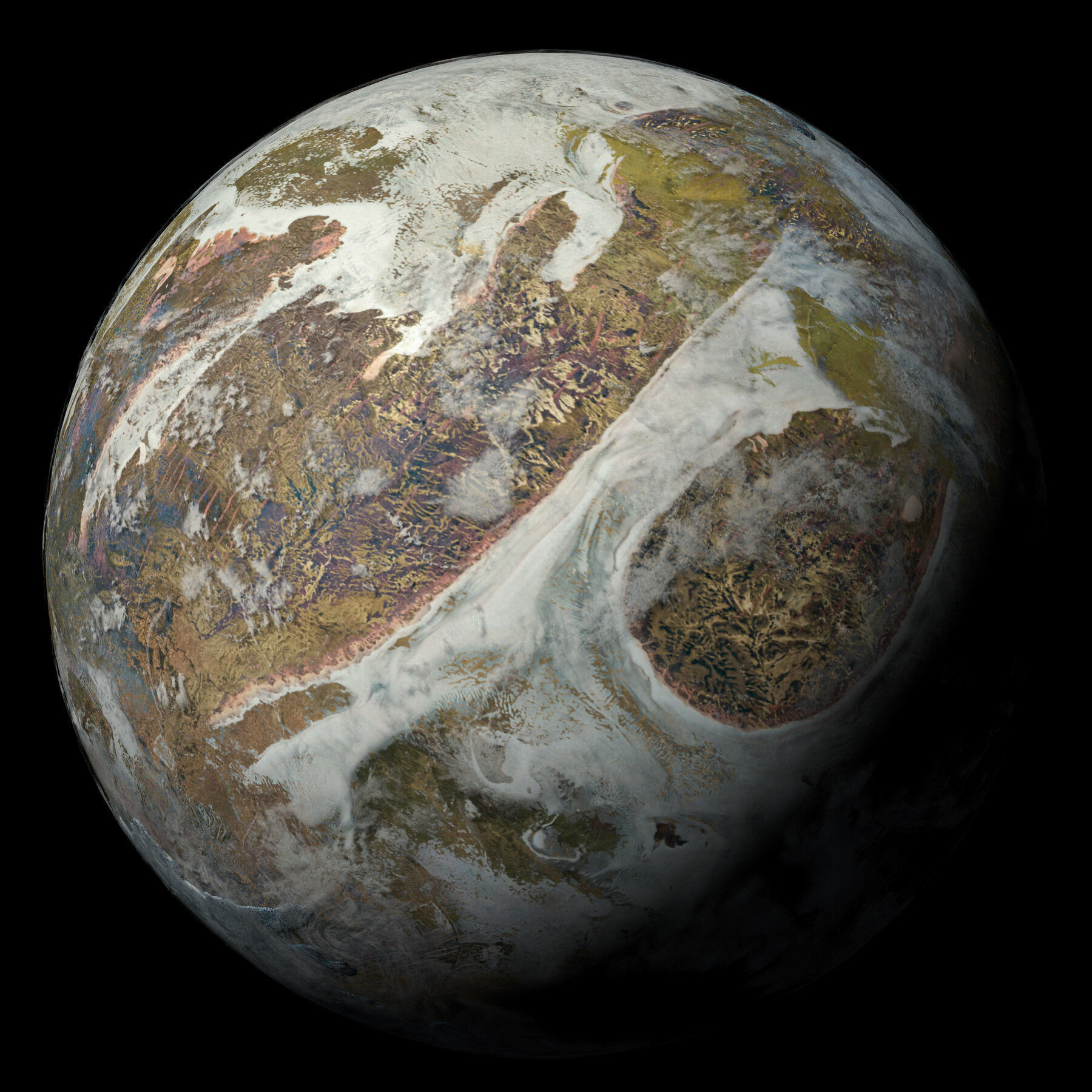 15 8K PBR Planets Bundle 3D model | CGTrader