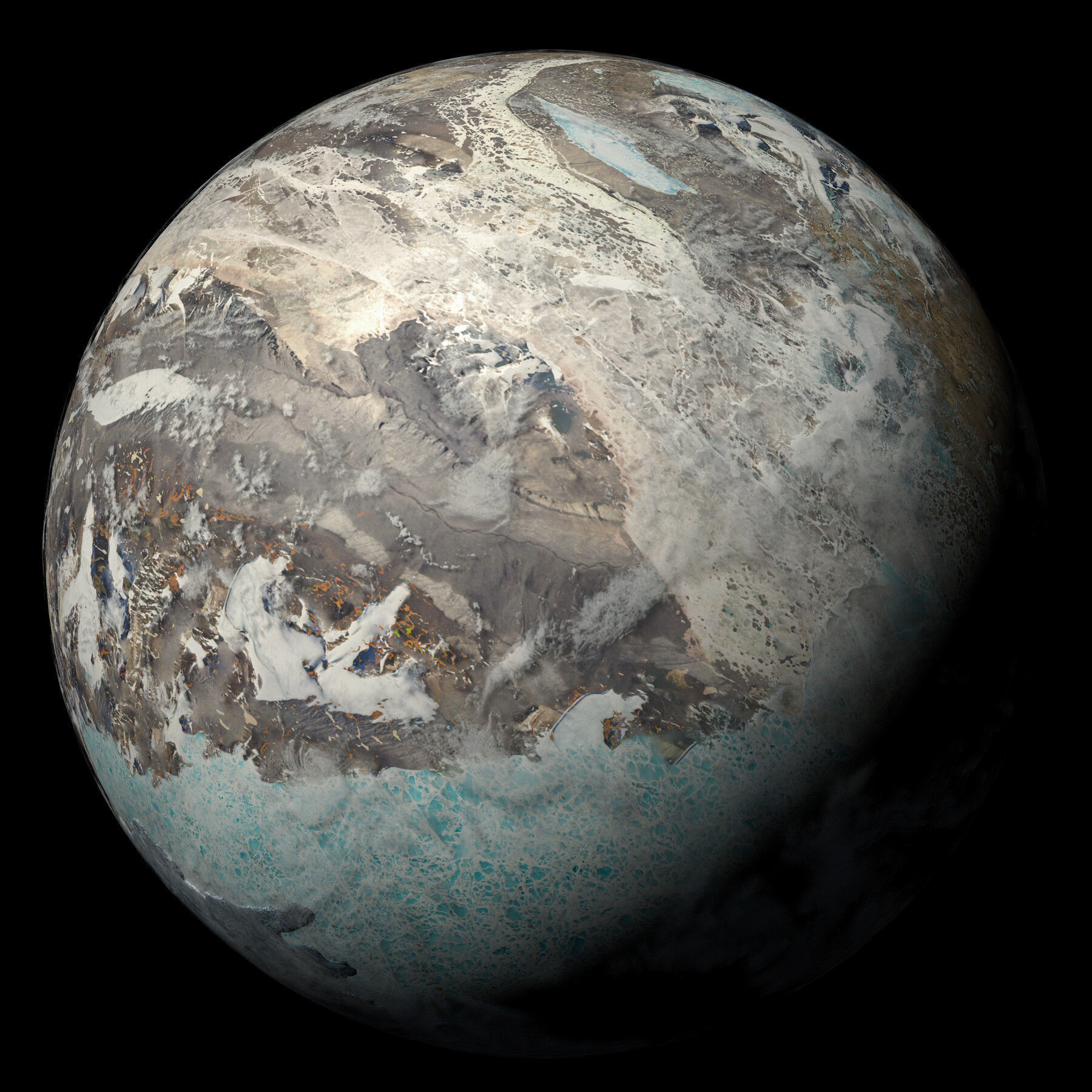 15 8K PBR Planets Bundle 3D model | CGTrader