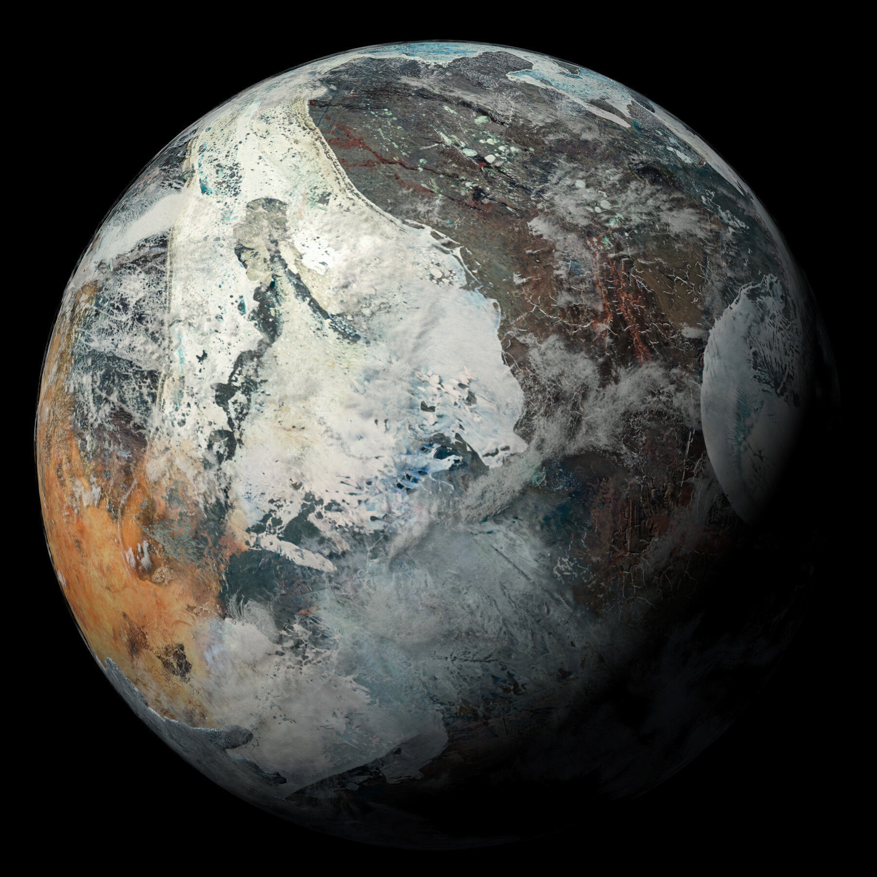 15 8K PBR Planets Bundle 3D model | CGTrader