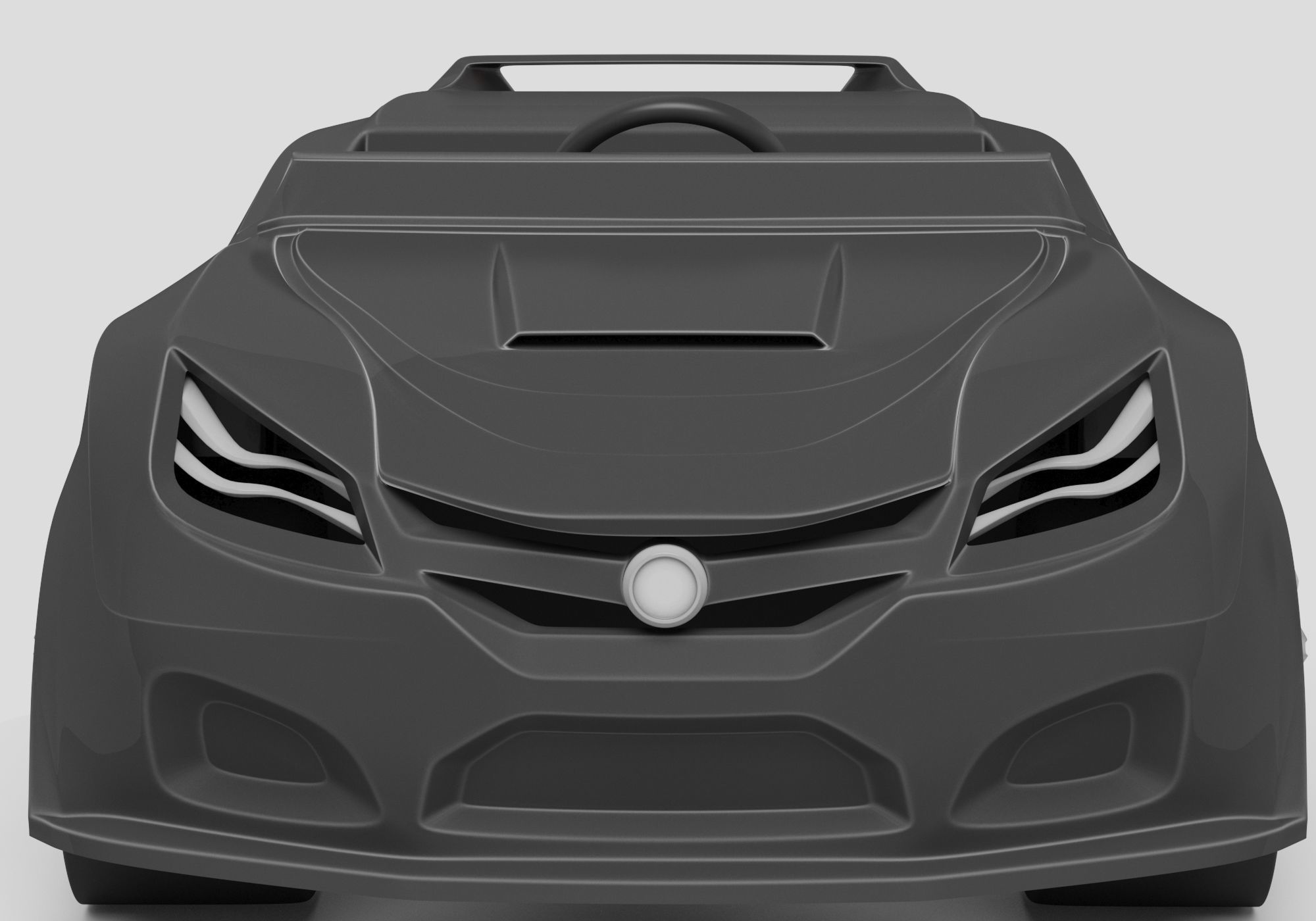 ride on toy car design 3D model | CGTrader