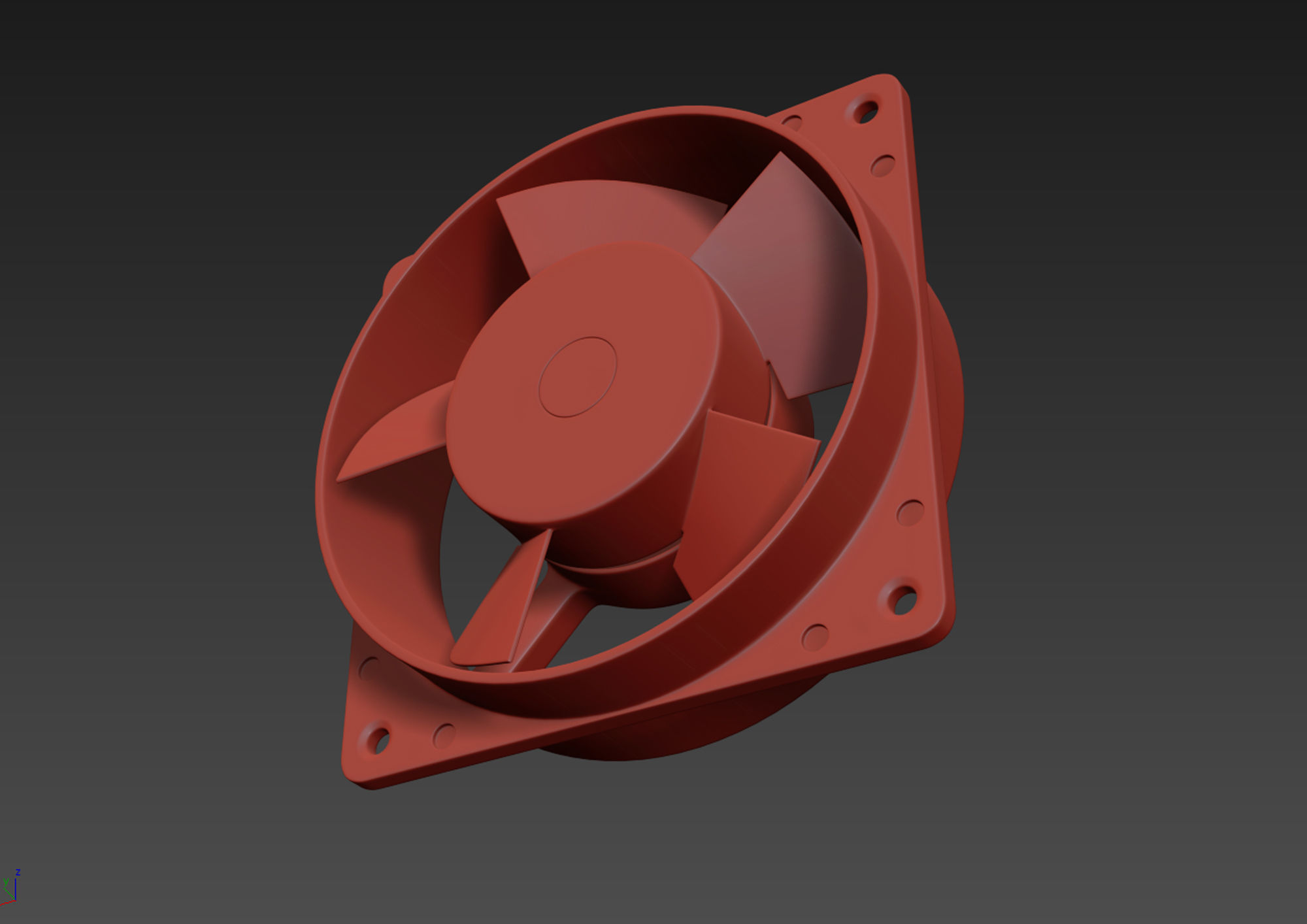 Exhaust Fan 3D model 3D model | CGTrader