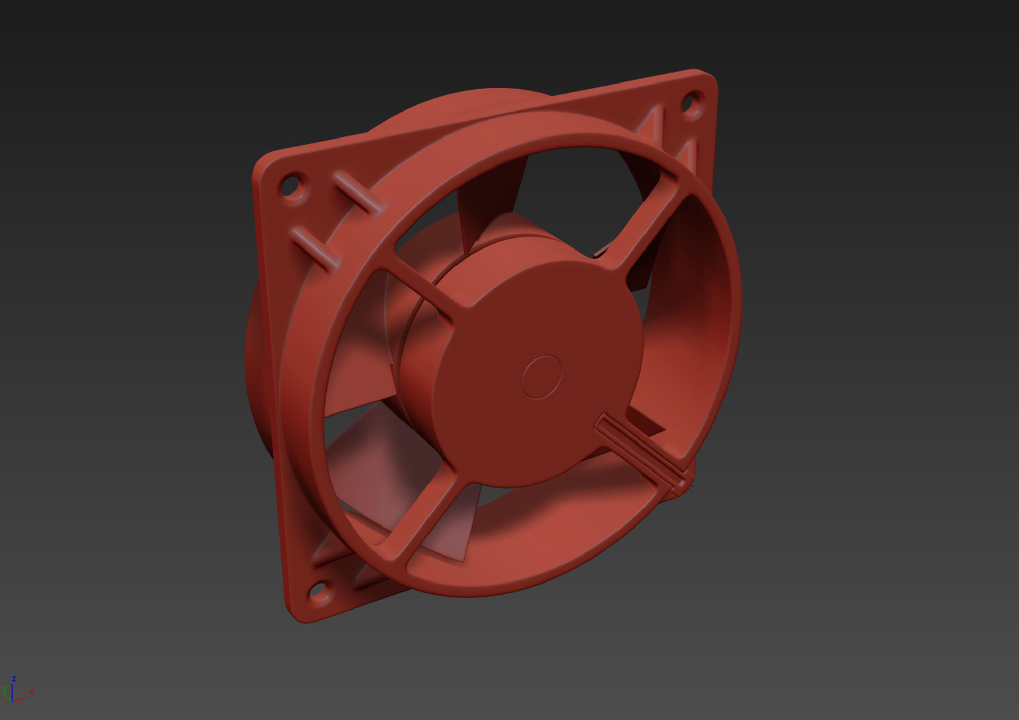 Exhaust Fan 3D model 3D model | CGTrader