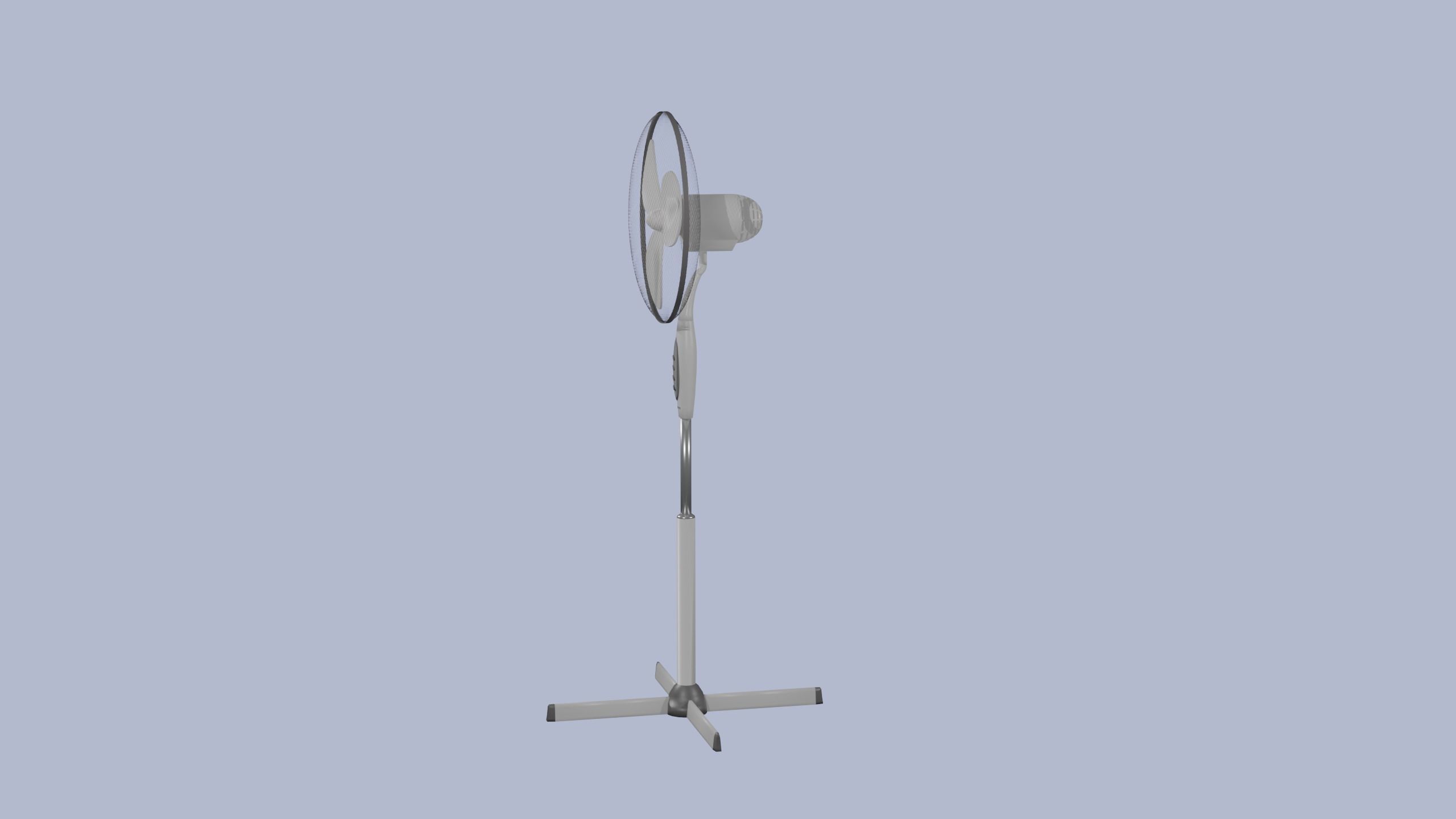 FAN STAND free 3D model animated | CGTrader