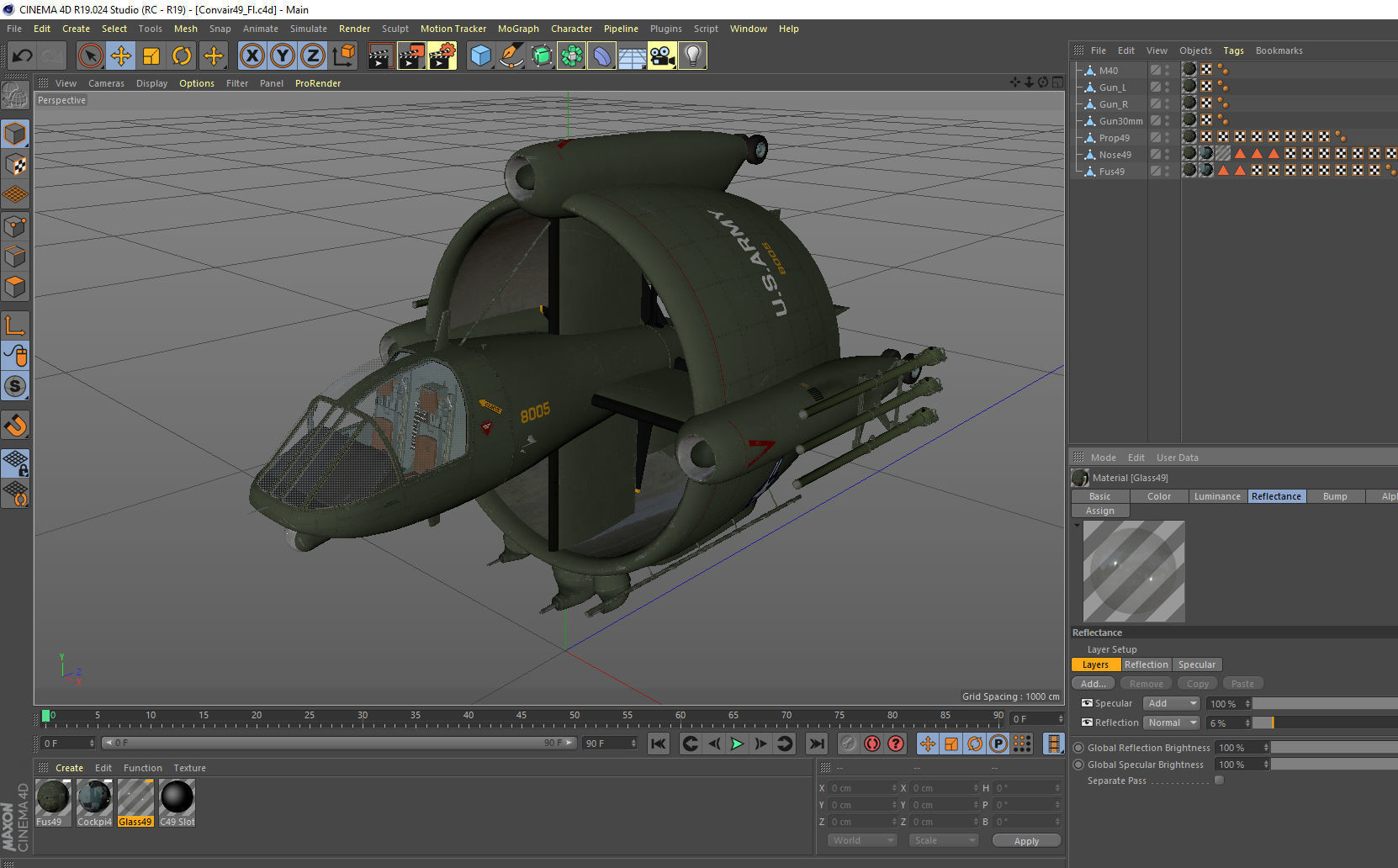 Convair model 49 3D model | CGTrader