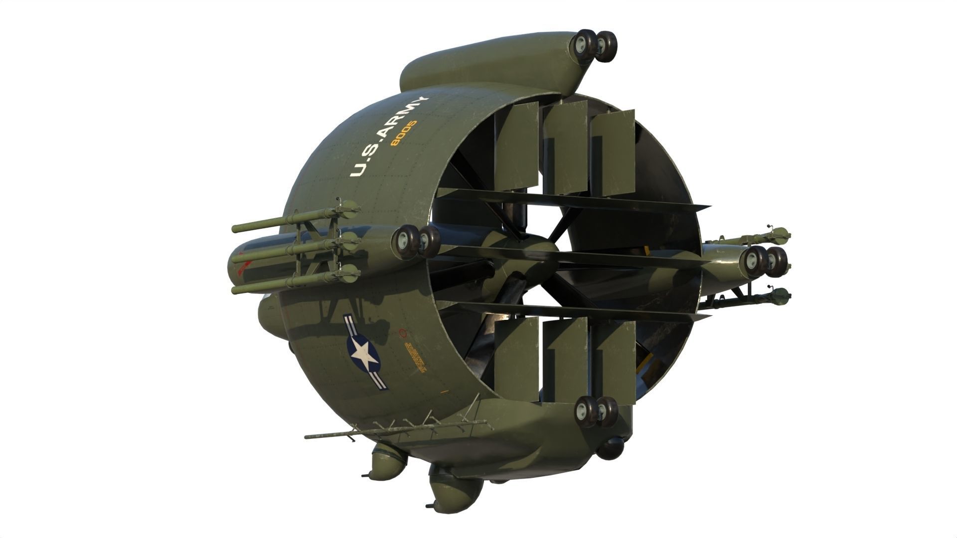 Convair model 49 3D model | CGTrader