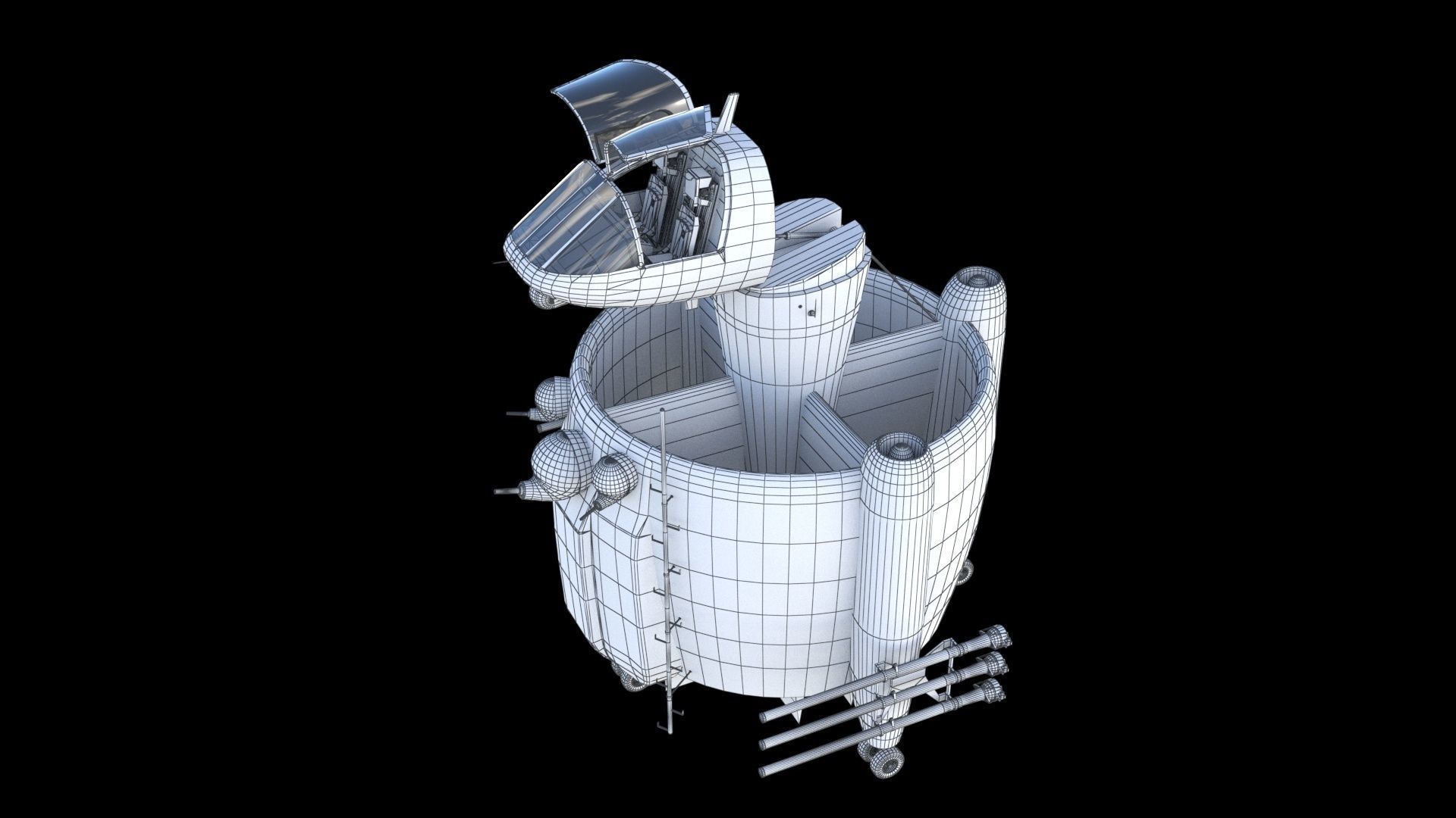 Convair model 49 3D model | CGTrader