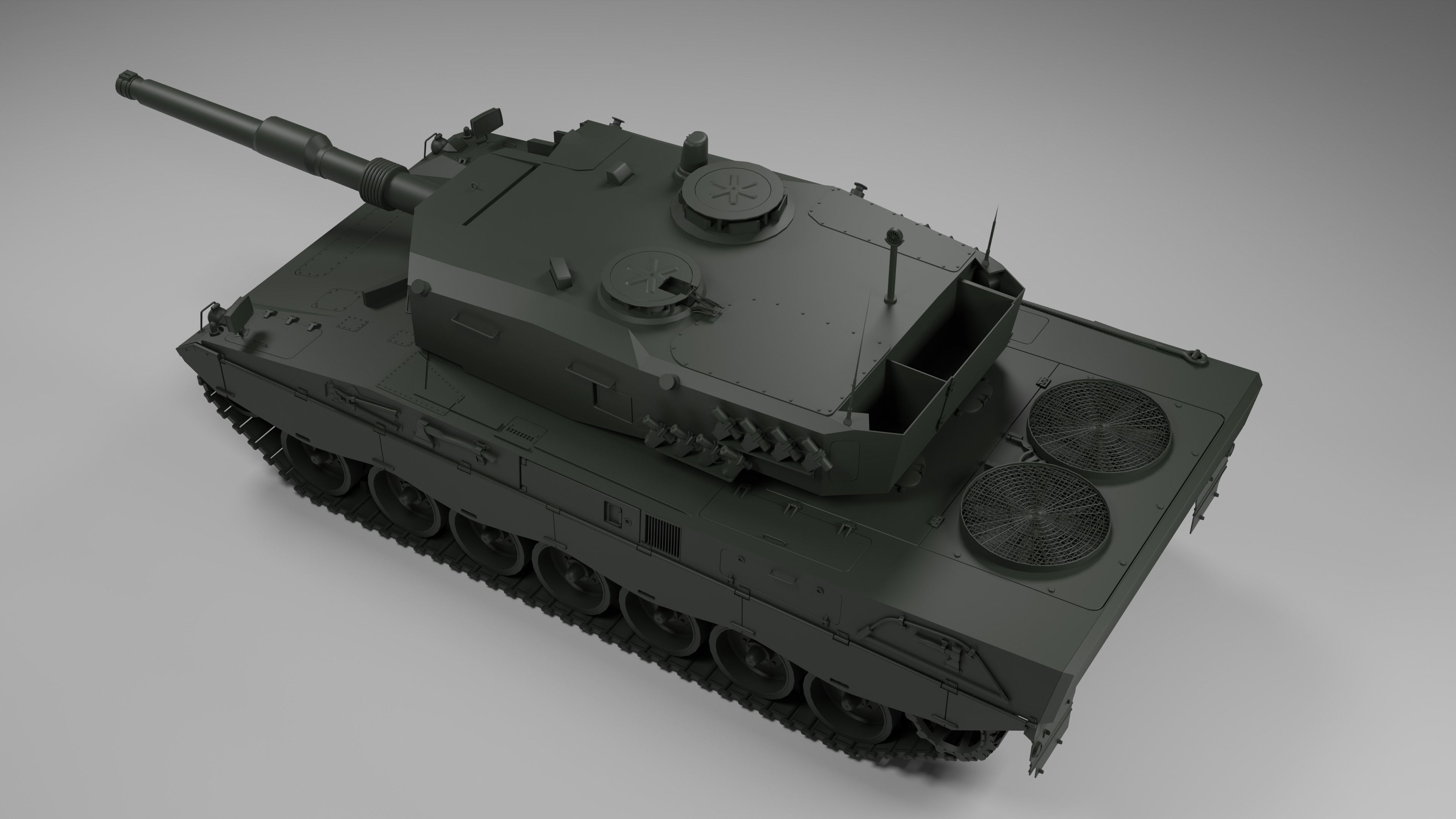 3D model Leopard 2 VR / AR / low-poly | CGTrader