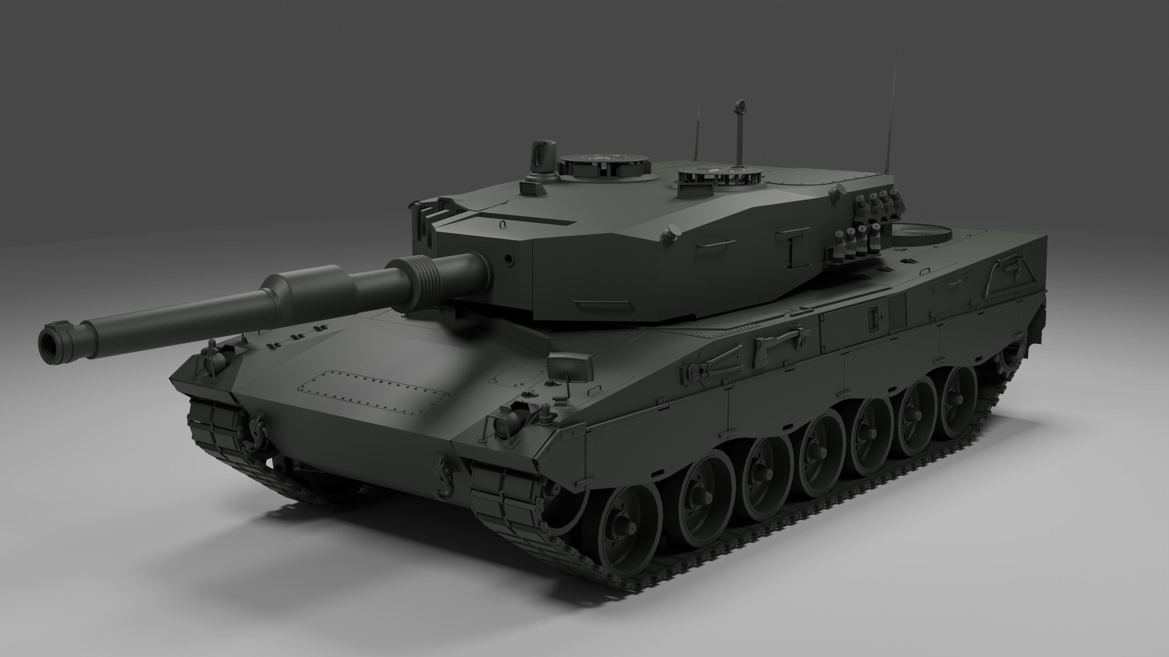 3D model Leopard 2 VR / AR / low-poly | CGTrader