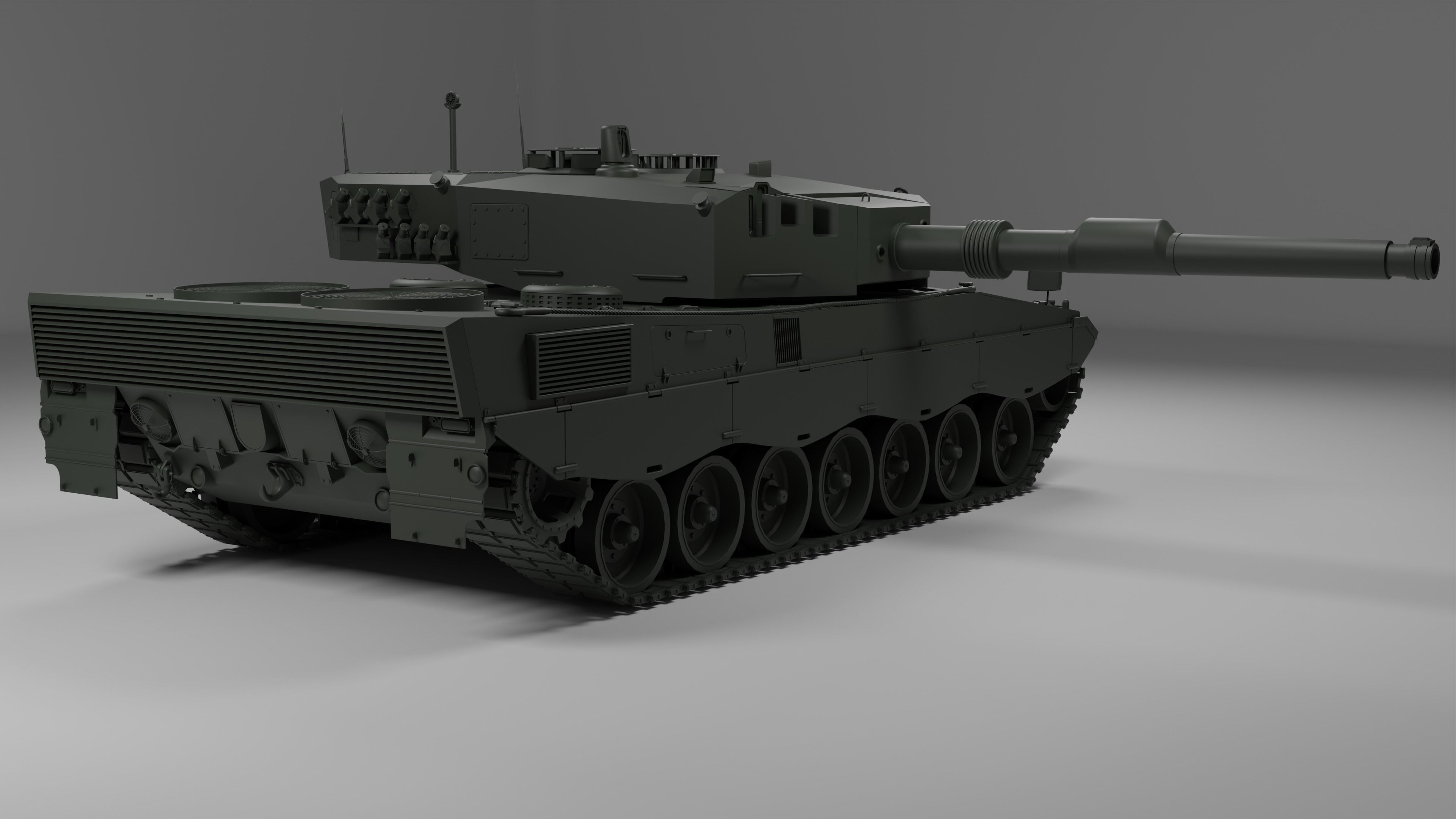 3D model Leopard 2 VR / AR / low-poly | CGTrader