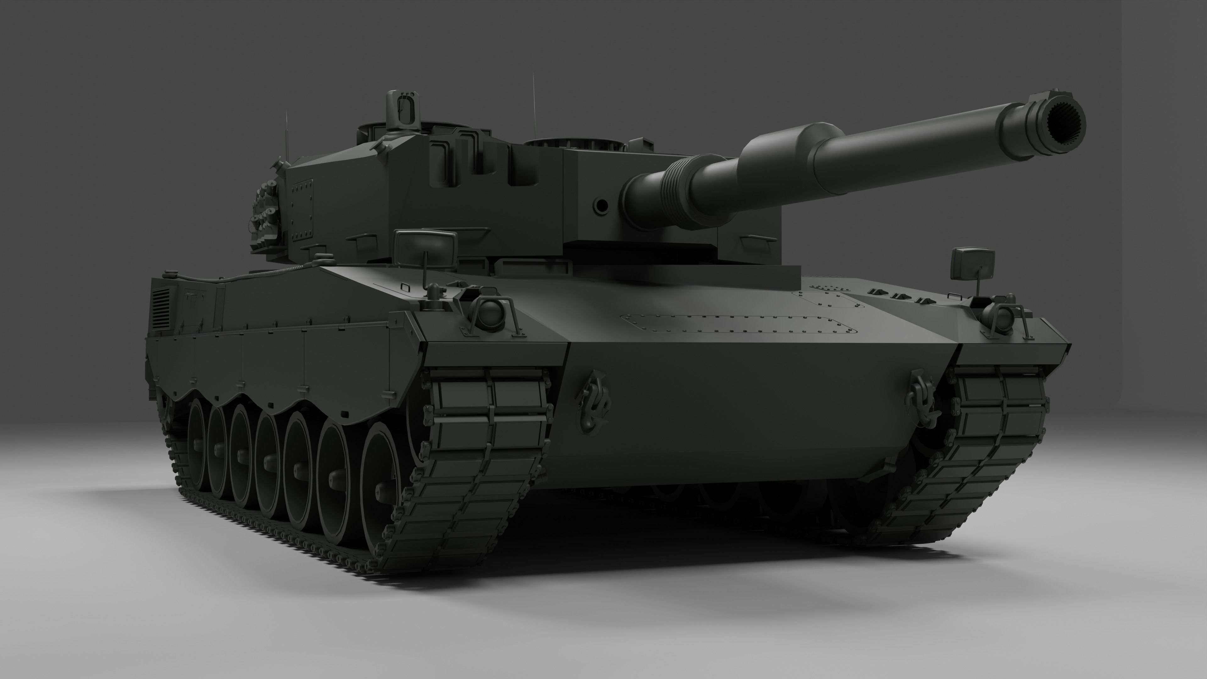 3D model Leopard 2 VR / AR / low-poly | CGTrader