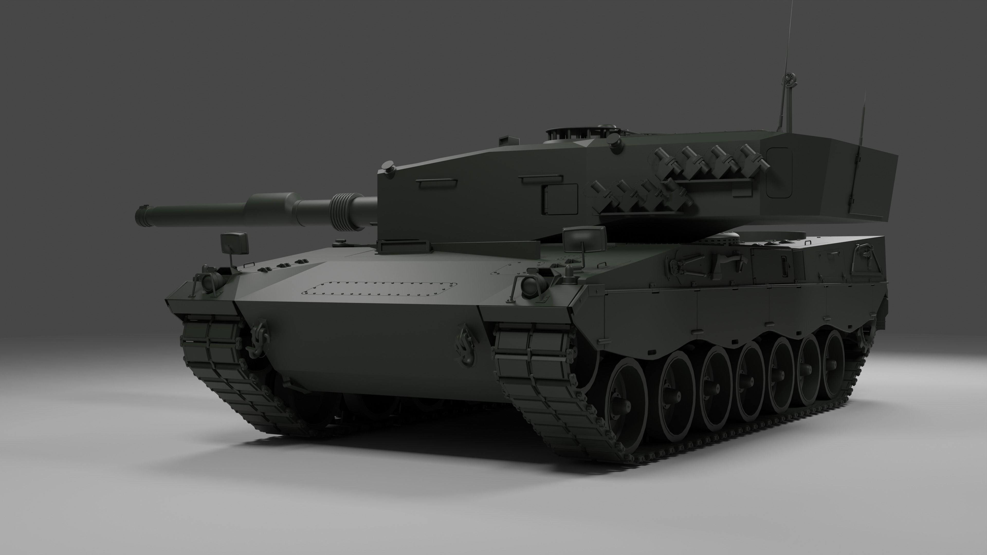 3D model Leopard 2 VR / AR / low-poly | CGTrader