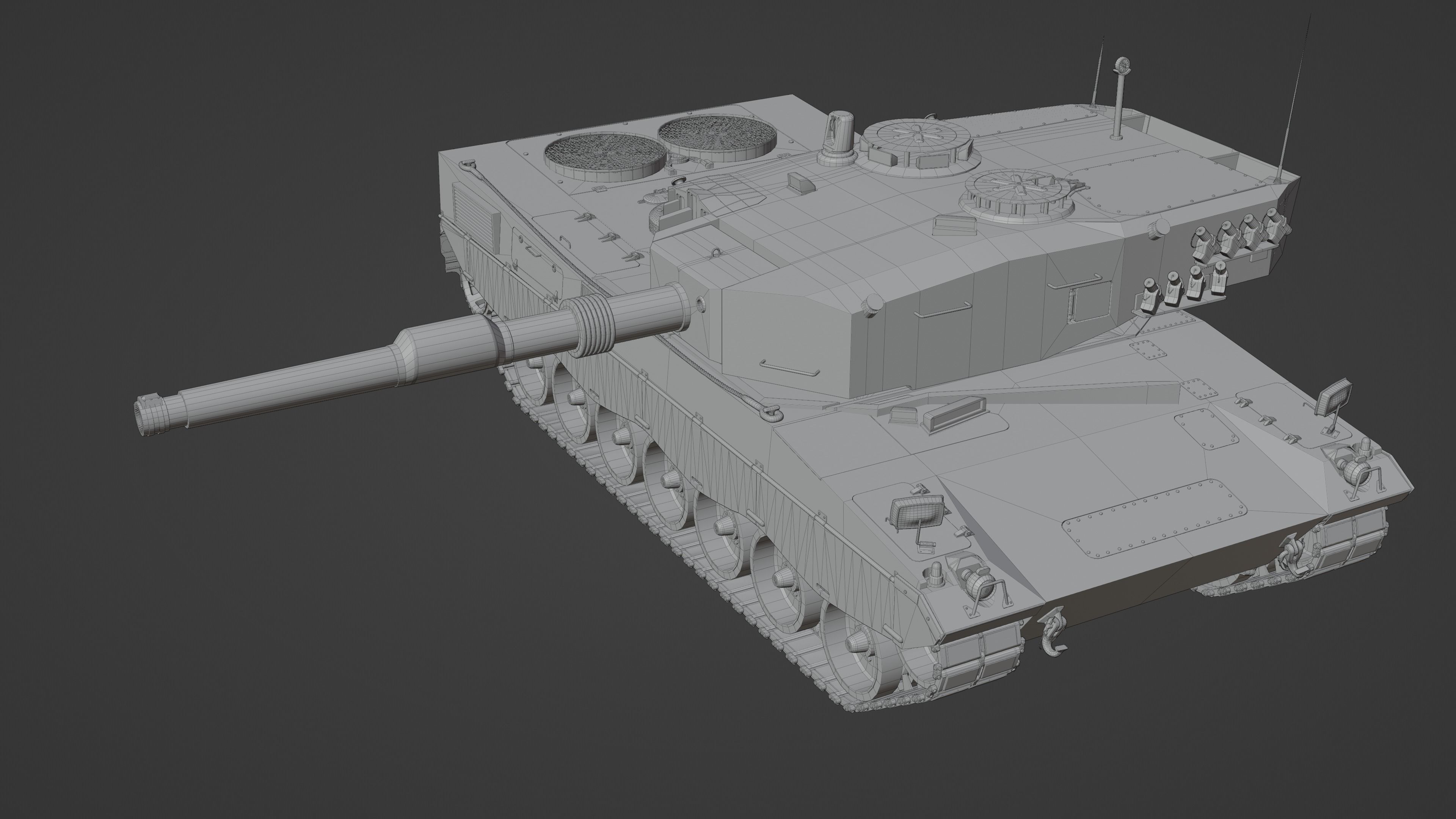 3D model Leopard 2 VR / AR / low-poly | CGTrader