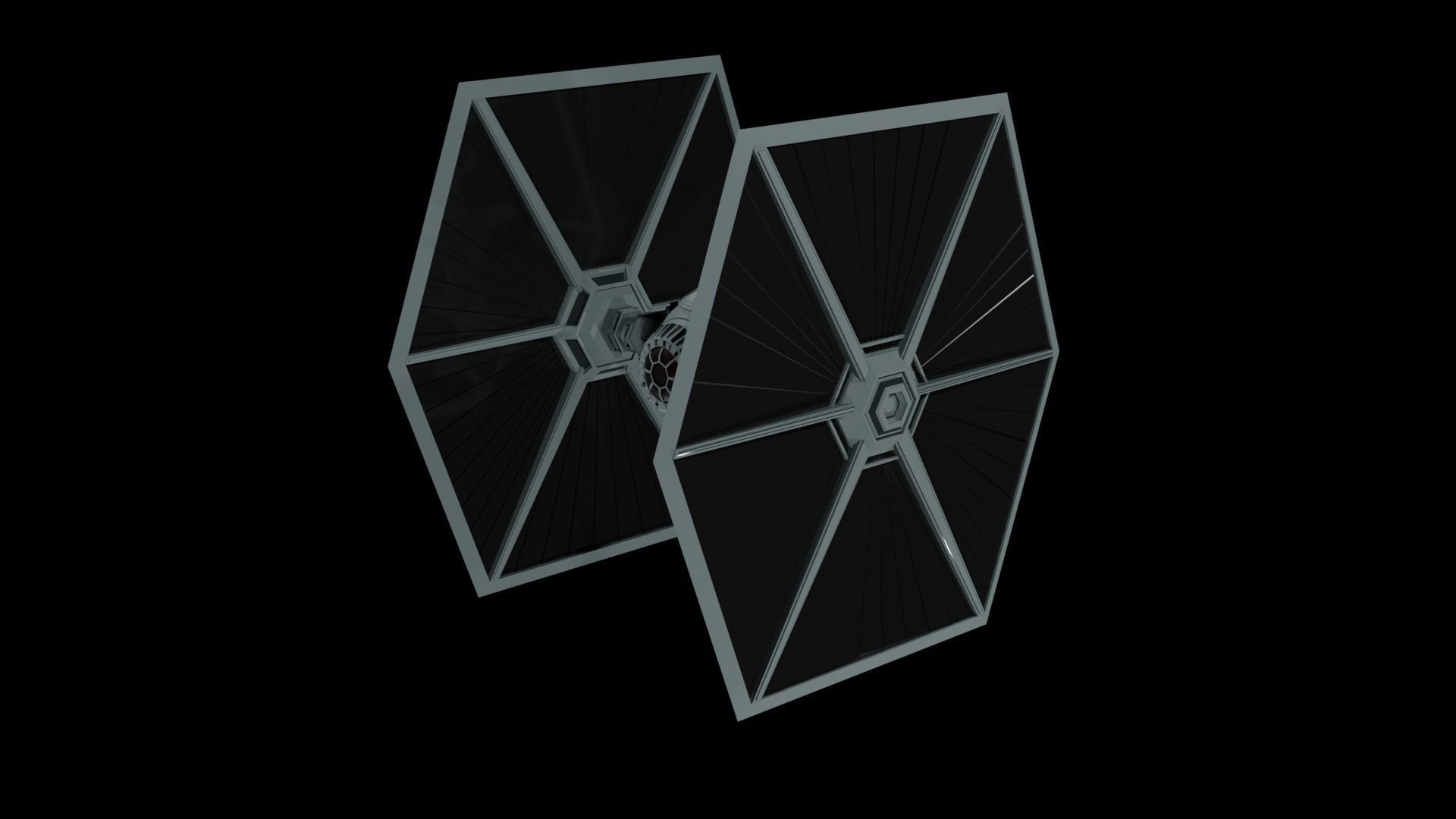 3D model Tie Fighter - Spaceship - Starship - Star Wars 3d Model VR ...