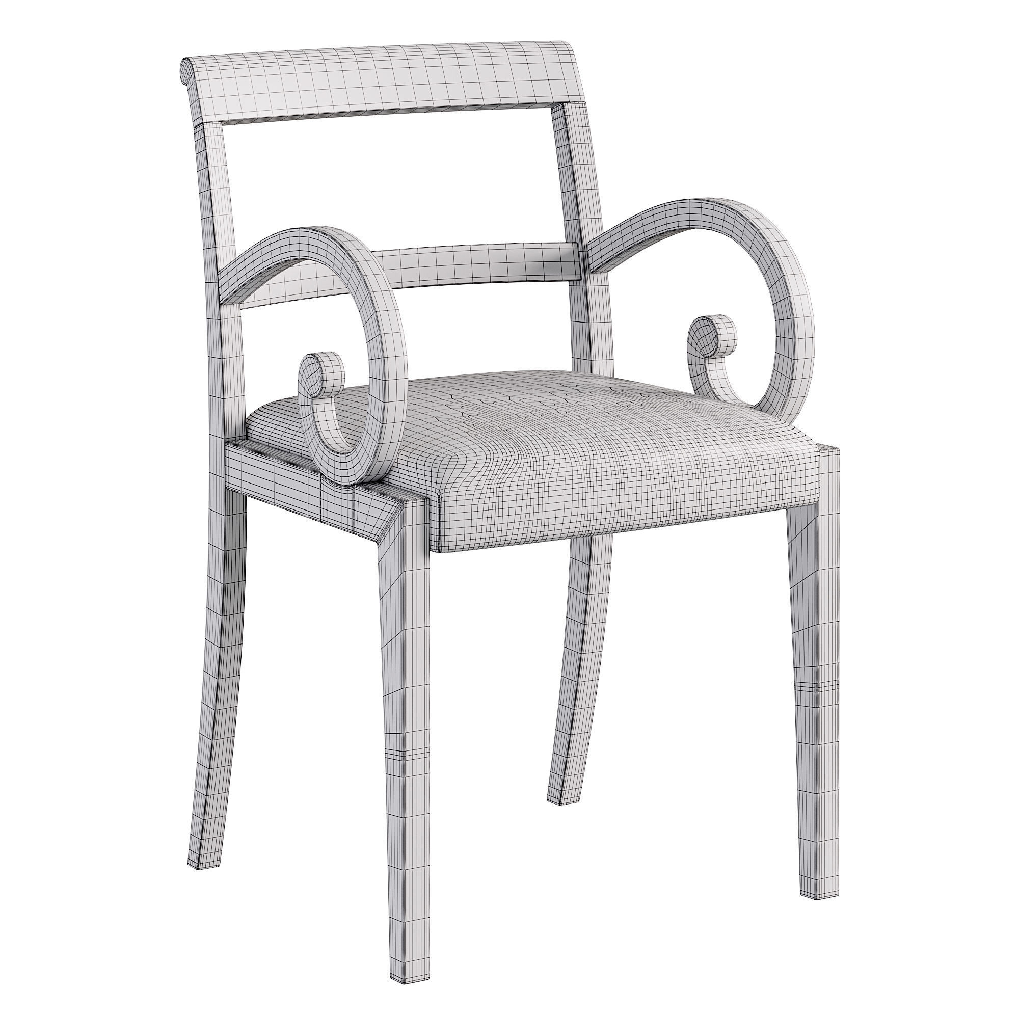 Garbo chair by Porada 3D model | CGTrader