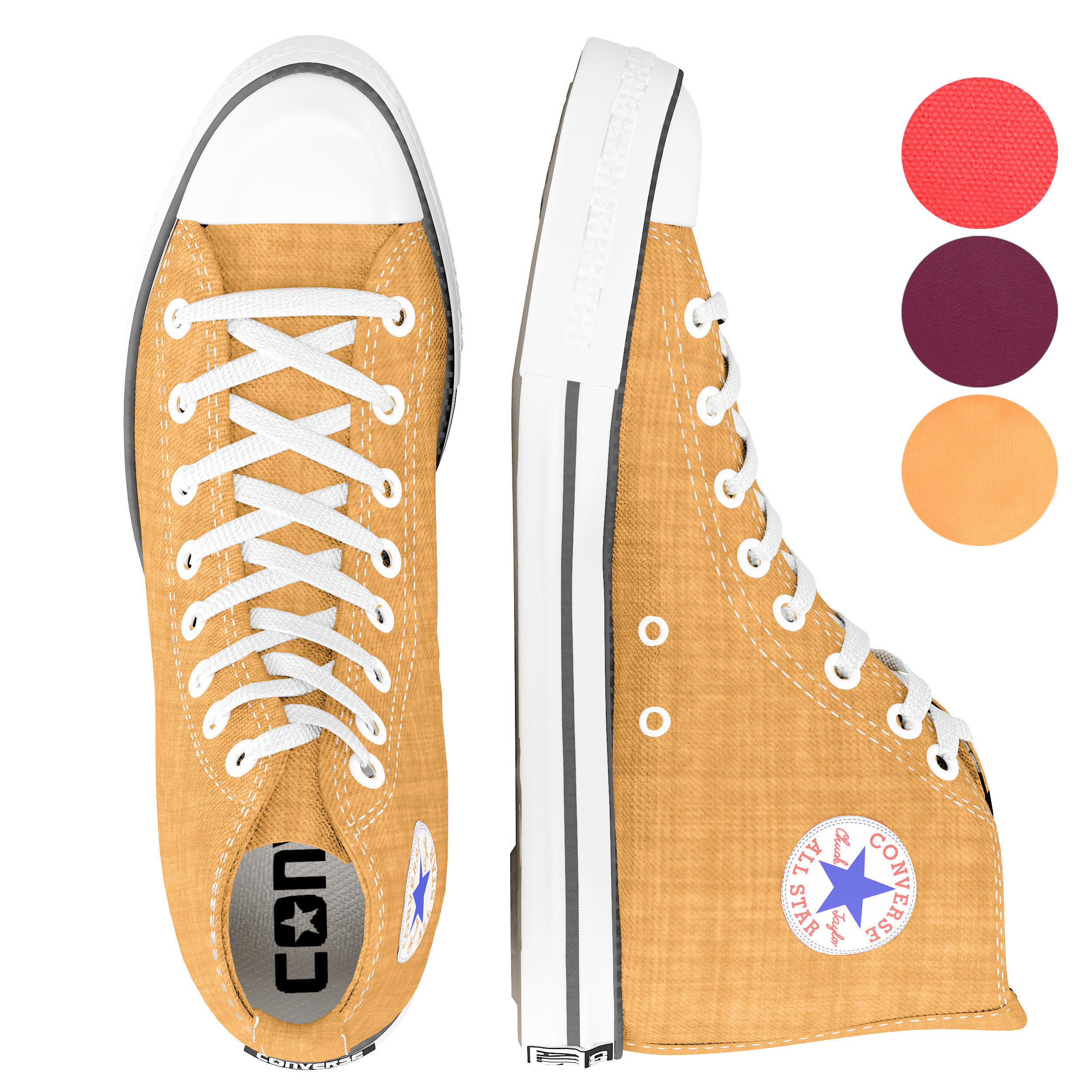 Converse Shoes Chuck Taylor All Star Classic 3D model | CGTrader