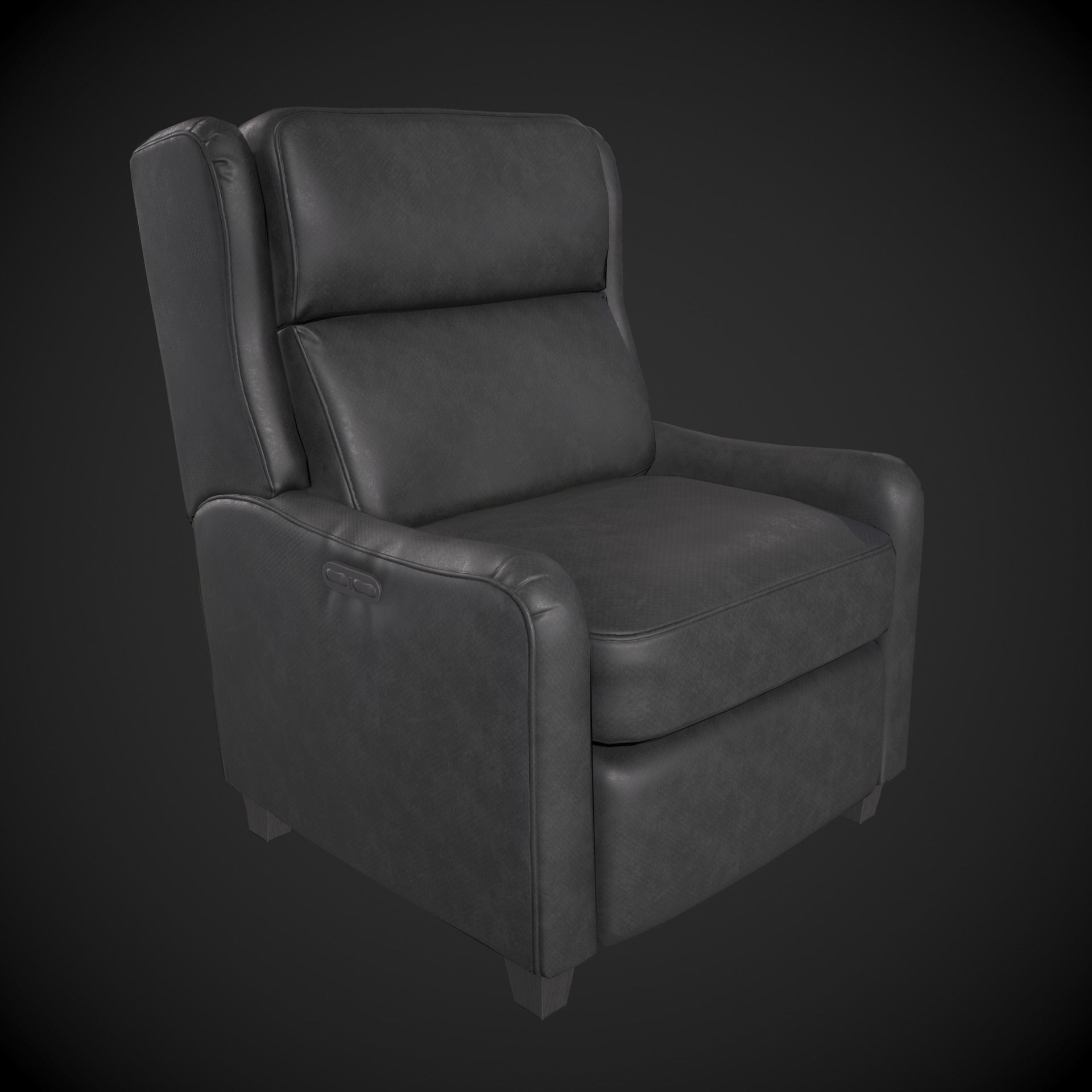 3D model Recliner Seat VR / AR / low-poly | CGTrader