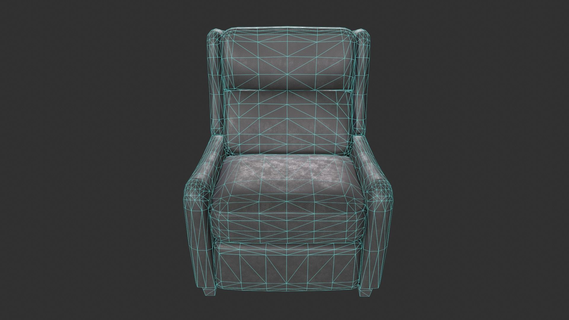 3D model Recliner Seat VR / AR / low-poly | CGTrader