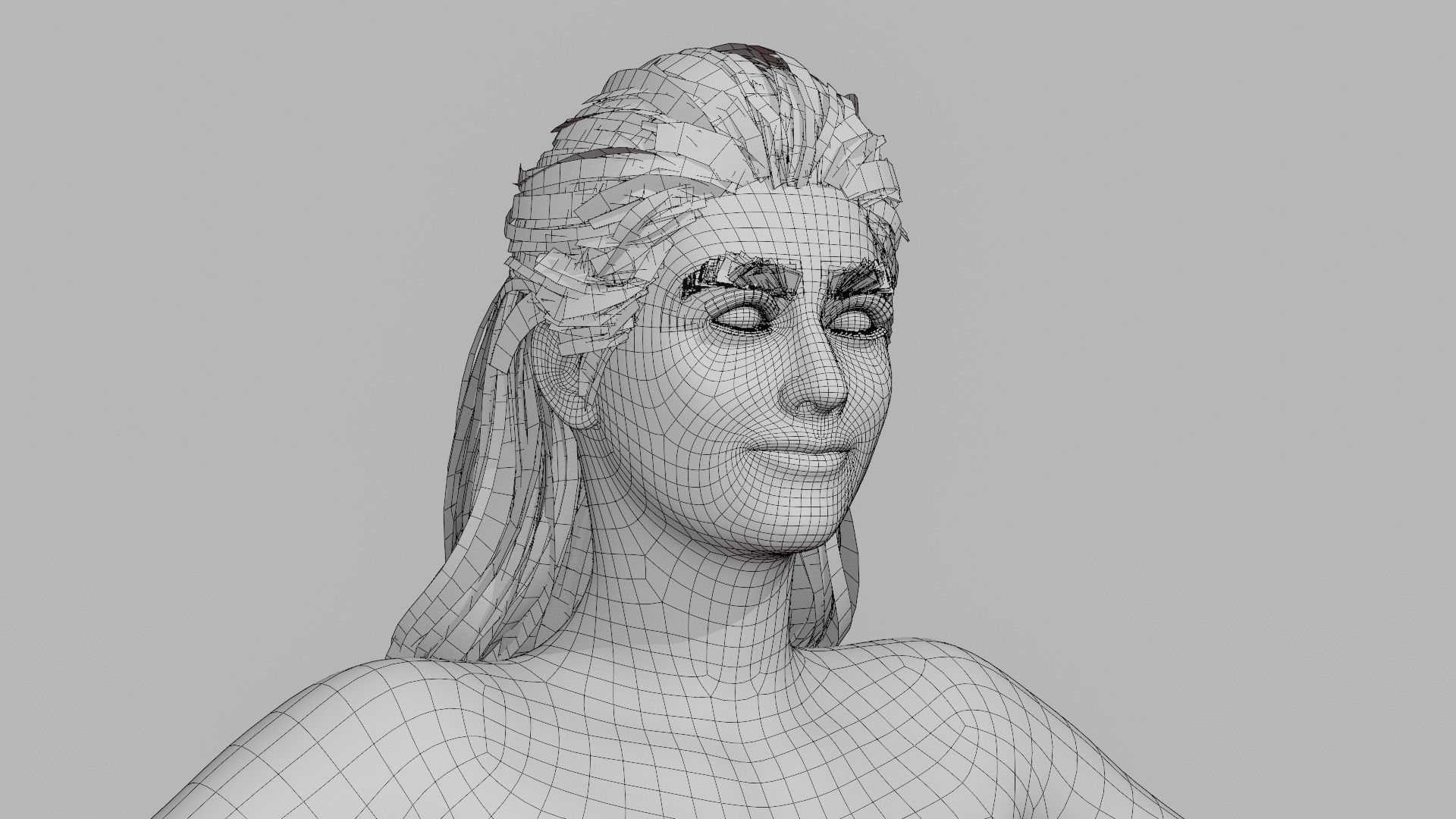 Realistic Female - Tazy 3D model rigged | CGTrader