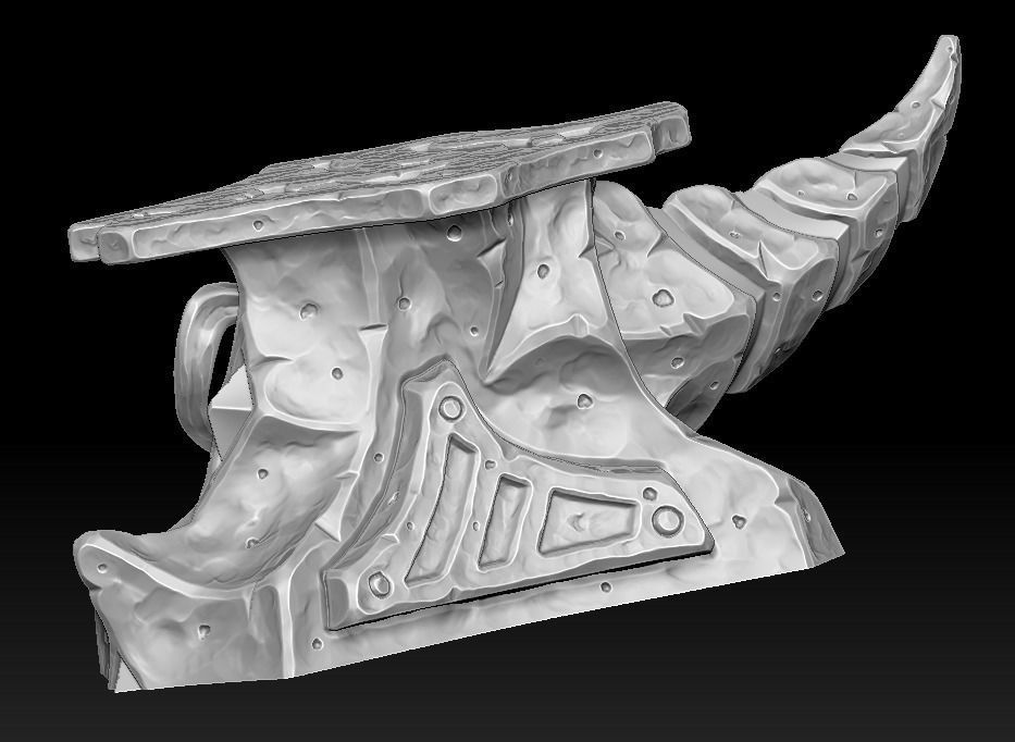Undead anvil 3d print 3D model 3D printable | CGTrader