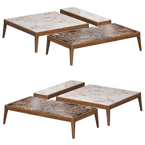 Ziggy tables by porada 3D model | CGTrader