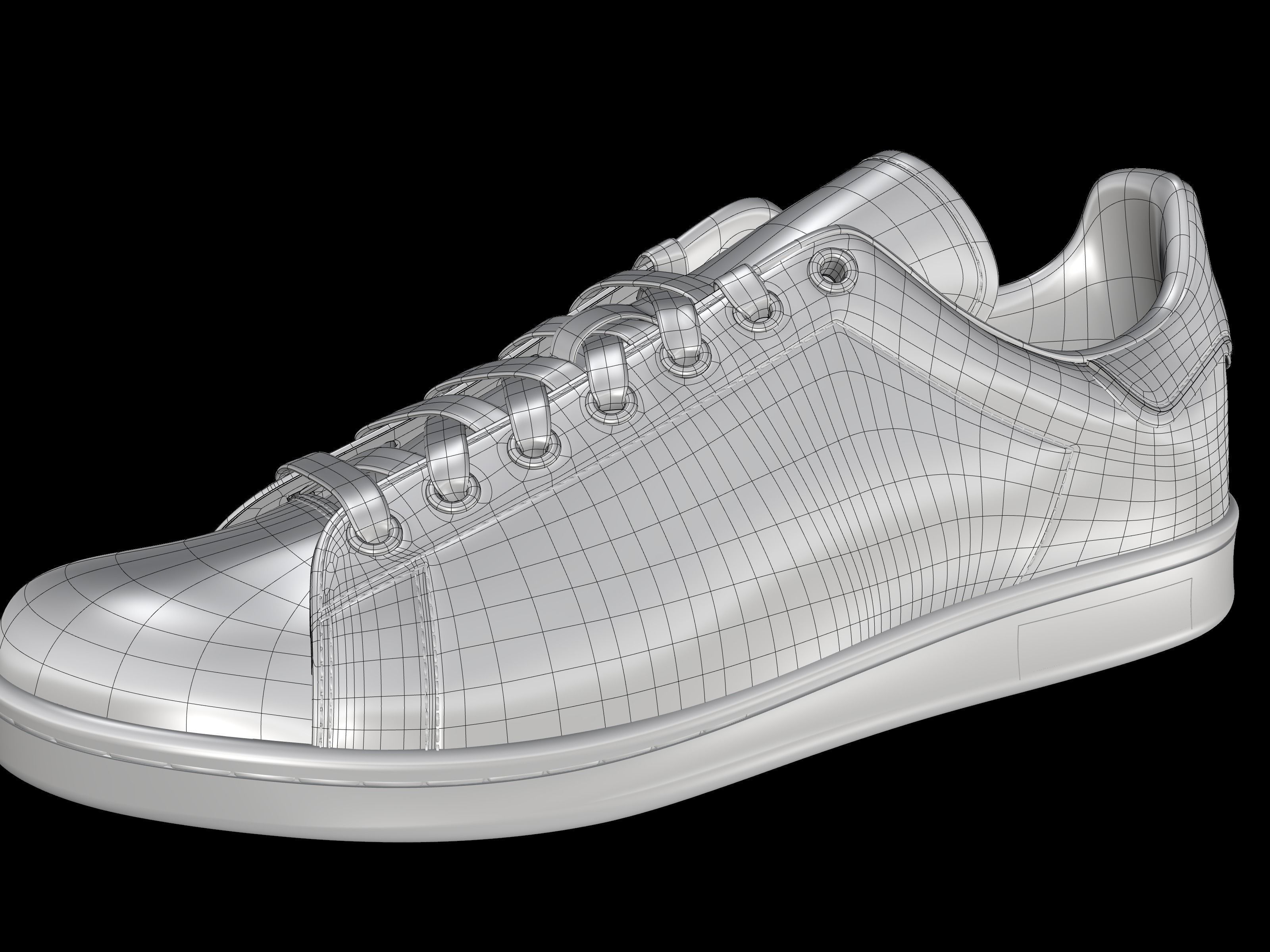 3D model 3D Shoe Classic Style VR / AR / low-poly | CGTrader