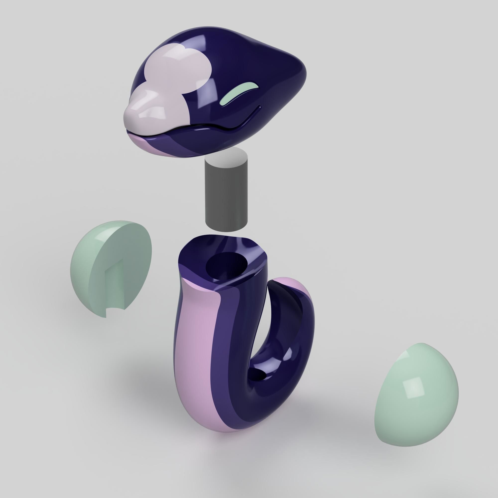 Luzs Staff Stringbean 3D model 3D printable | CGTrader