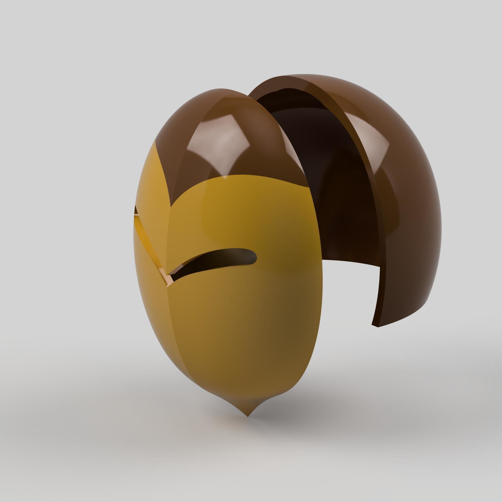Golden Guards Helmet 3D model 3D printable | CGTrader