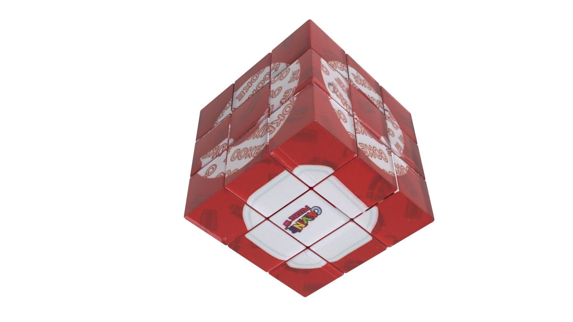 Fast Food Rubiks Cubes Set 3D model | CGTrader