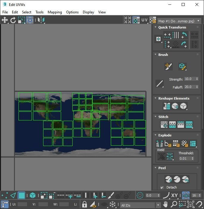 World Map Rubiks Cubes Set 3D model | CGTrader