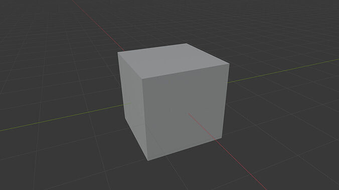 simple cube free 3D model | CGTrader