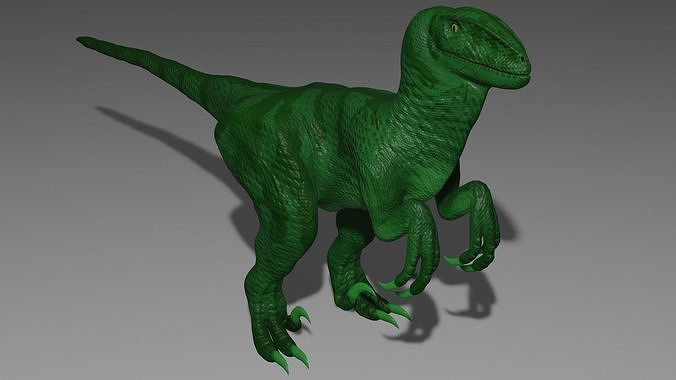 3D model Velociraptor VR / AR / low-poly | CGTrader