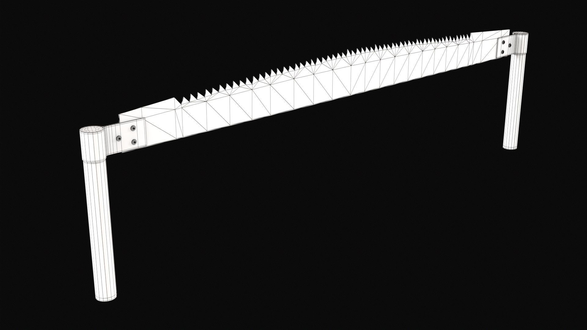 3D model CrossCut SAW VR / AR / low-poly | CGTrader