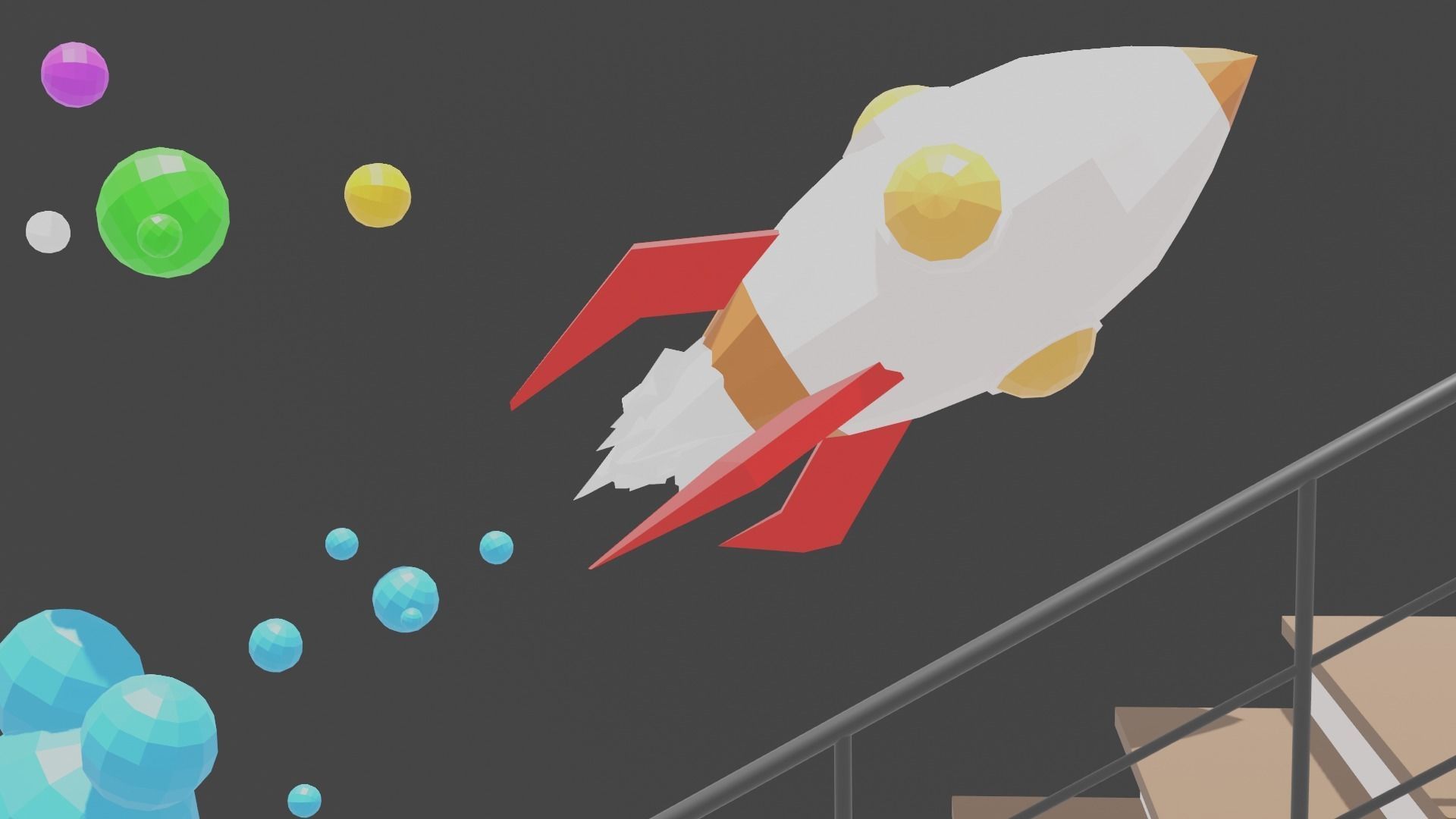 3D model Rocket House VR / AR / low-poly | CGTrader