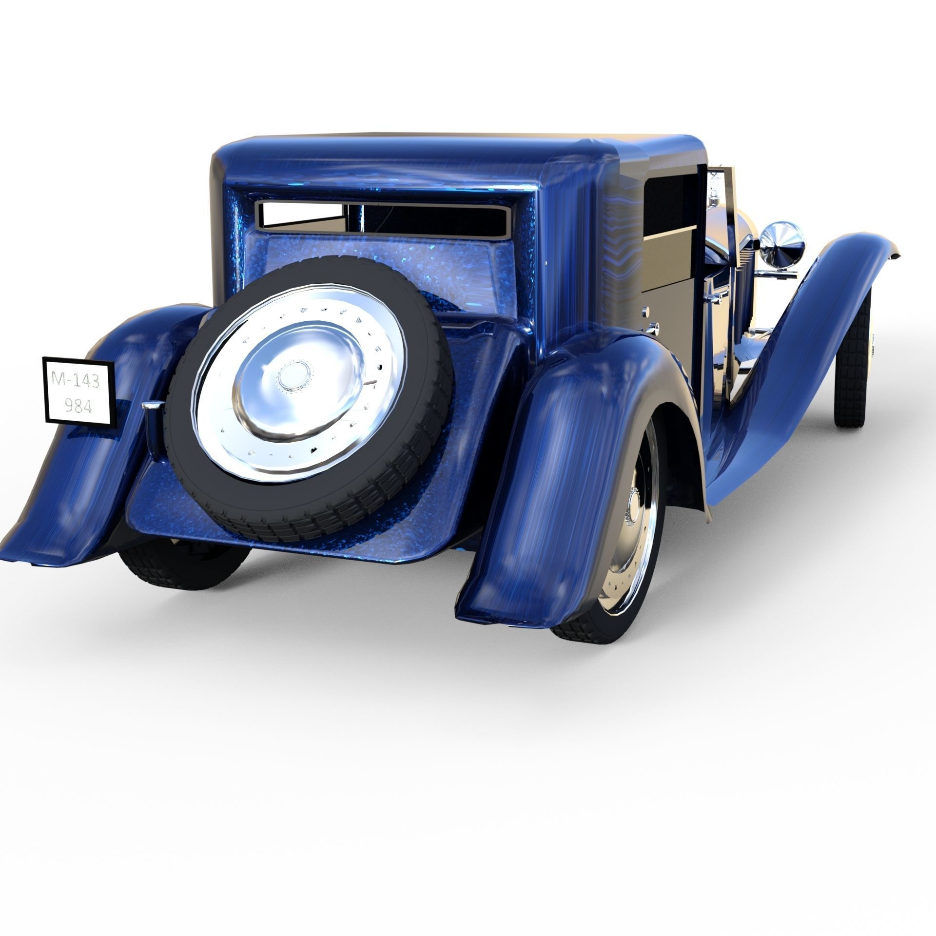 Bugatti Royale 3D model | CGTrader