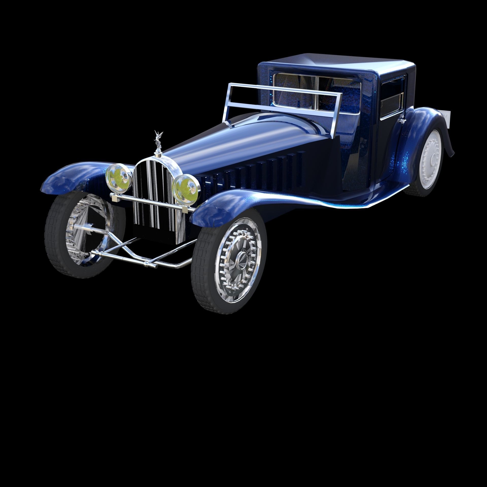 Bugatti Royale 3D model | CGTrader