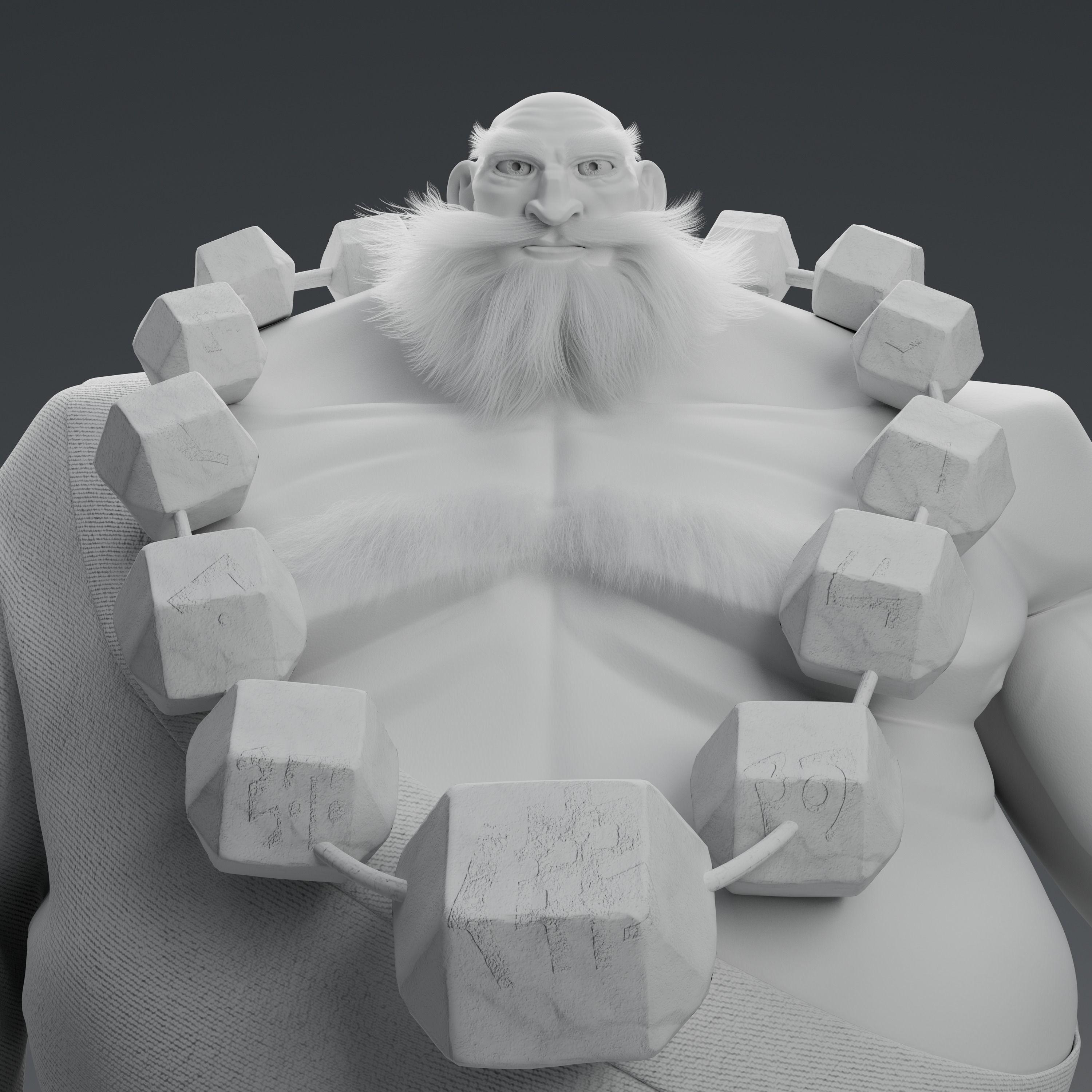 Fat Monk-Lu Zhishen 3D model | CGTrader
