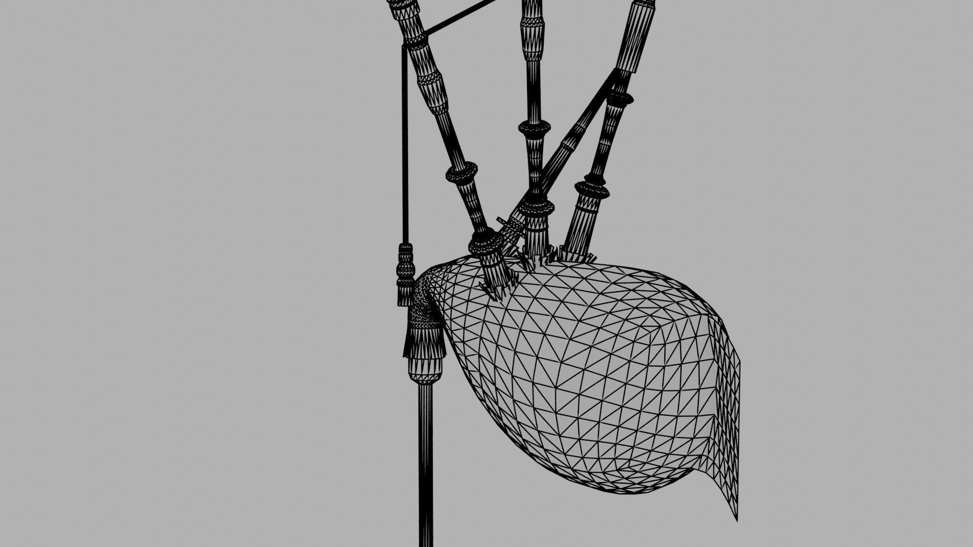 Bagpipe 3D Model 3D model | CGTrader